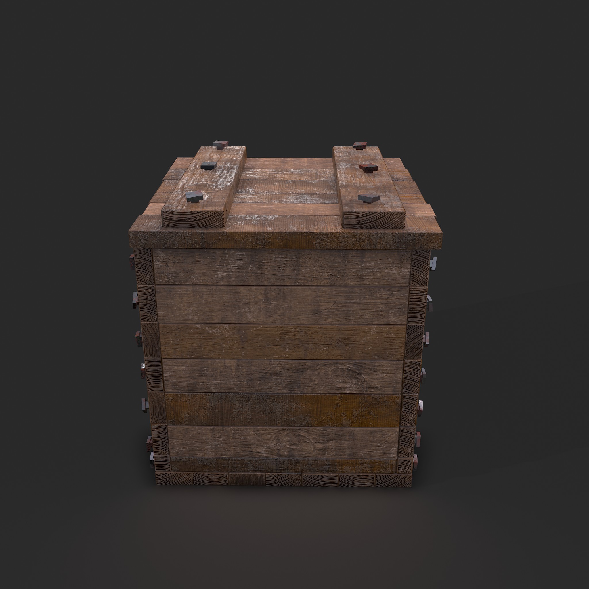 Wooden Crate - 3D Model by Get Dead Entertainment