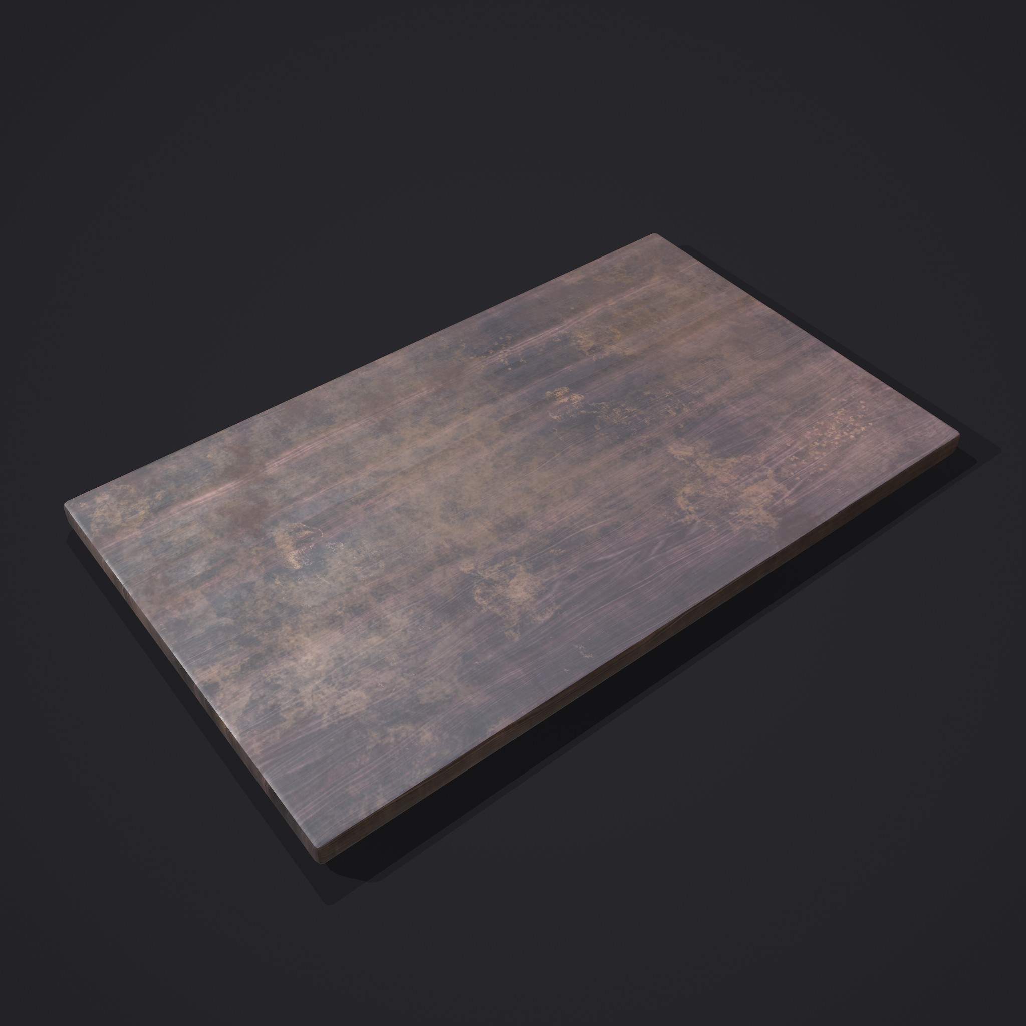 Wooden Display Board - 3D Model by Get Dead Entertainment