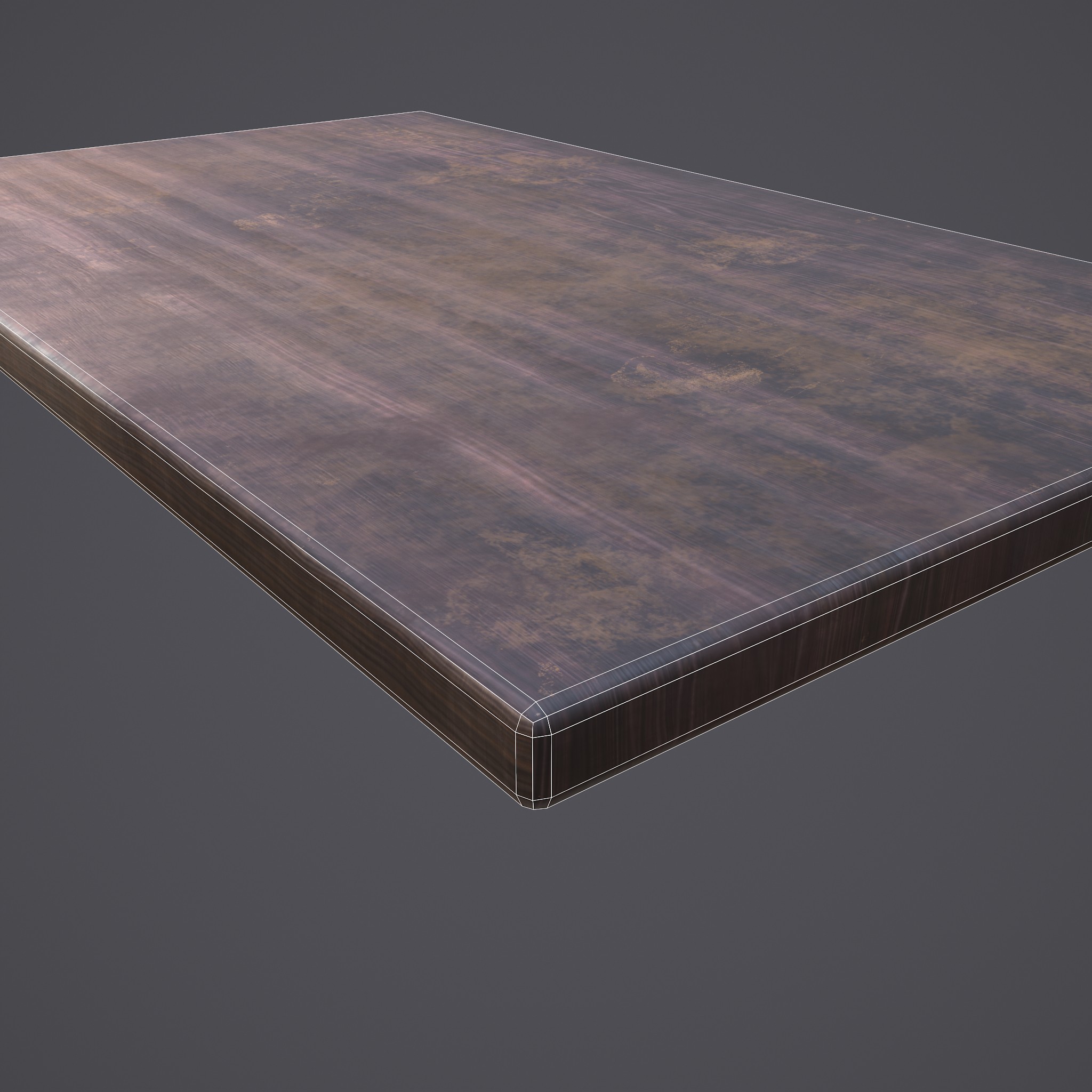 Wooden Display Board - 3D Model by Get Dead Entertainment