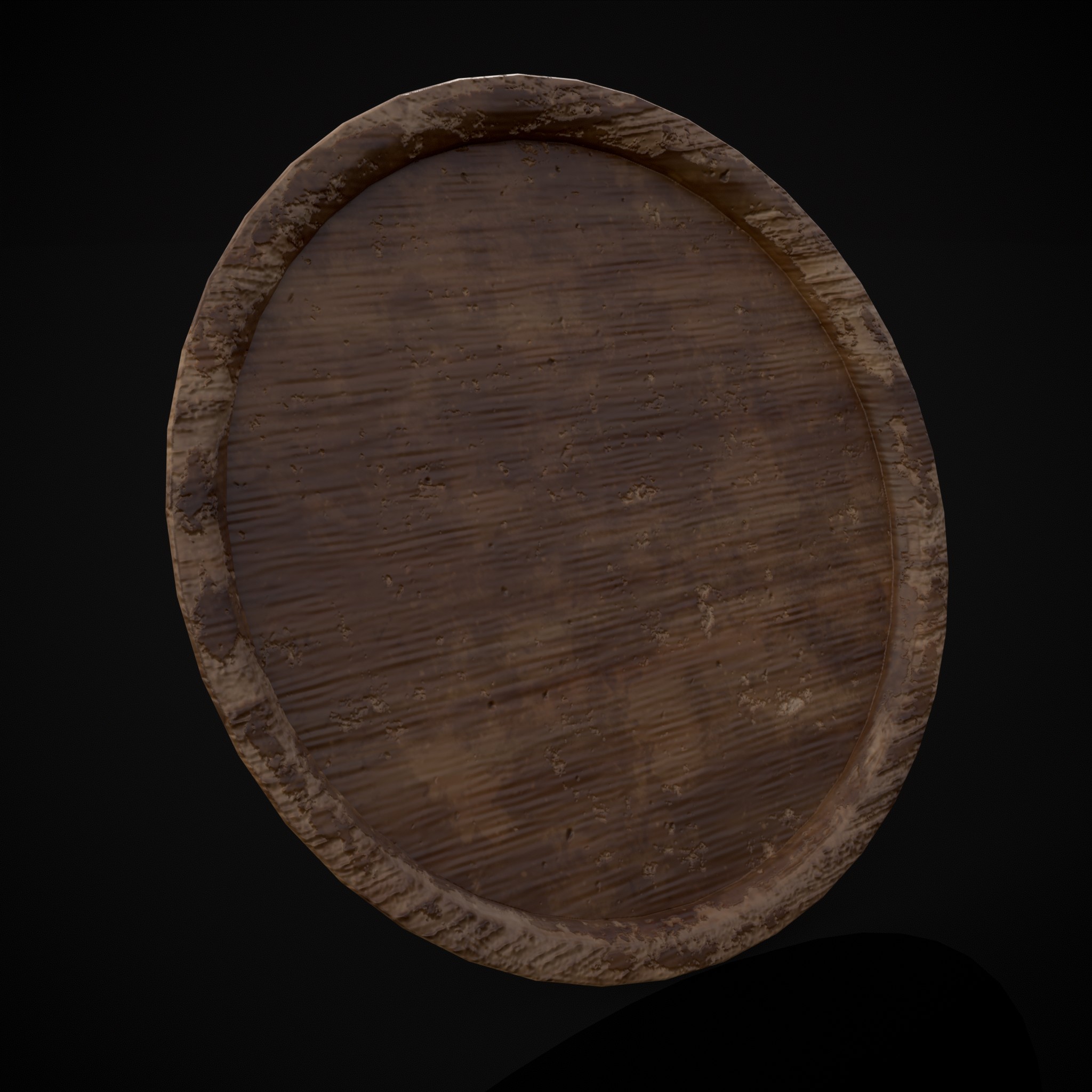 Wooden Medieval Dish Washing Set - 3D Model by Get Dead Entertainment