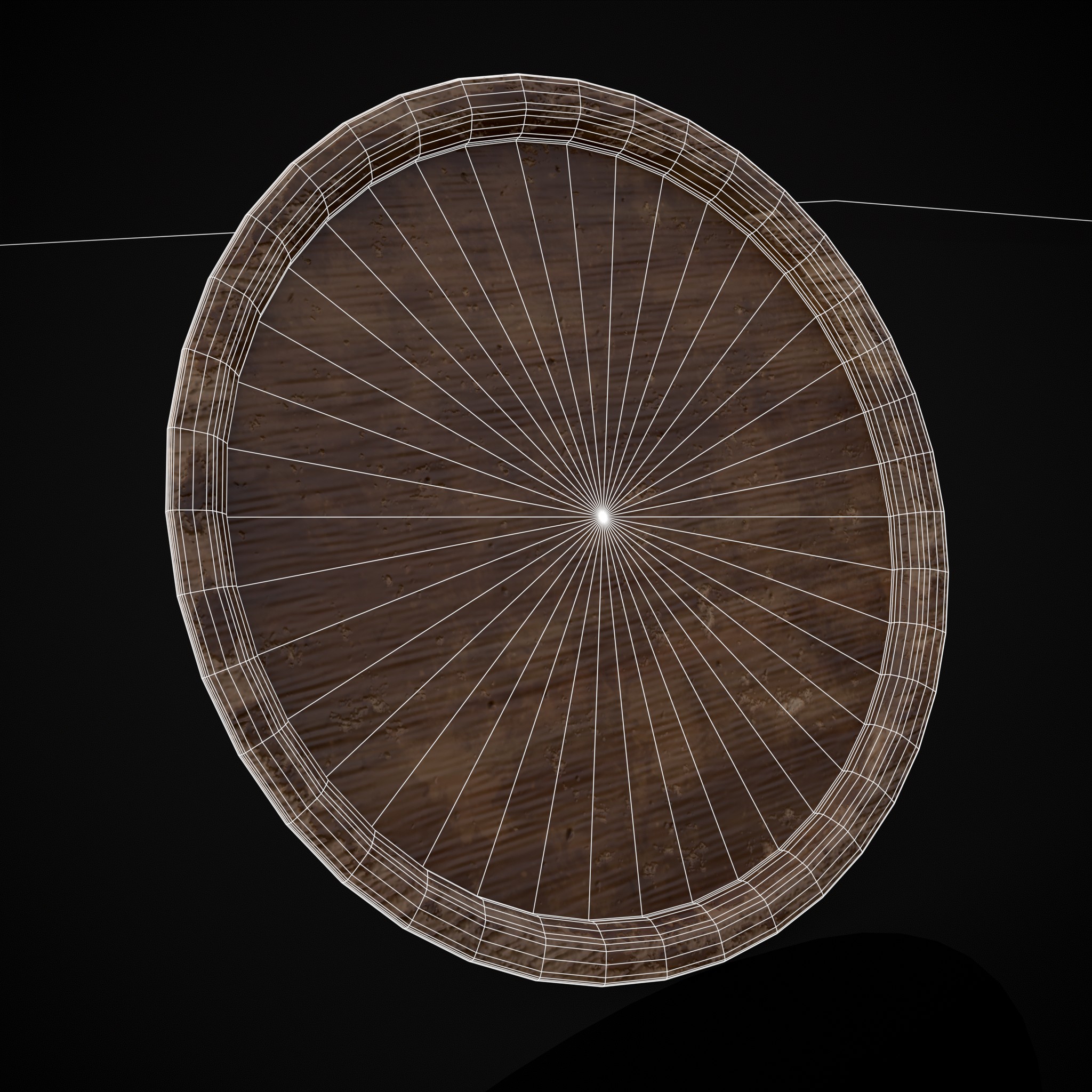 Wooden Medieval Dish Washing Set - 3D Model by Get Dead Entertainment