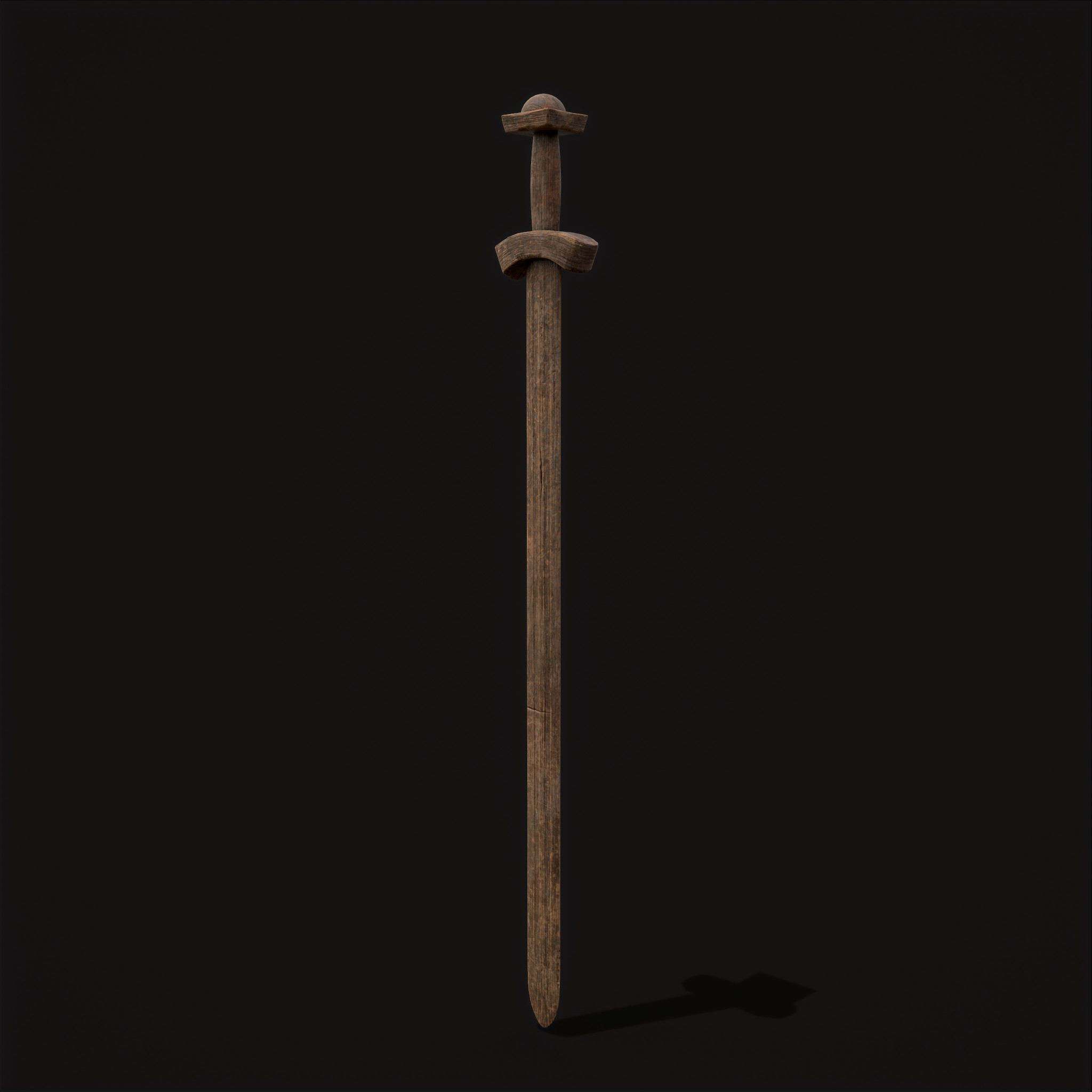 Wooden Toy Short Sword - 3D Model by Get Dead Entertainment