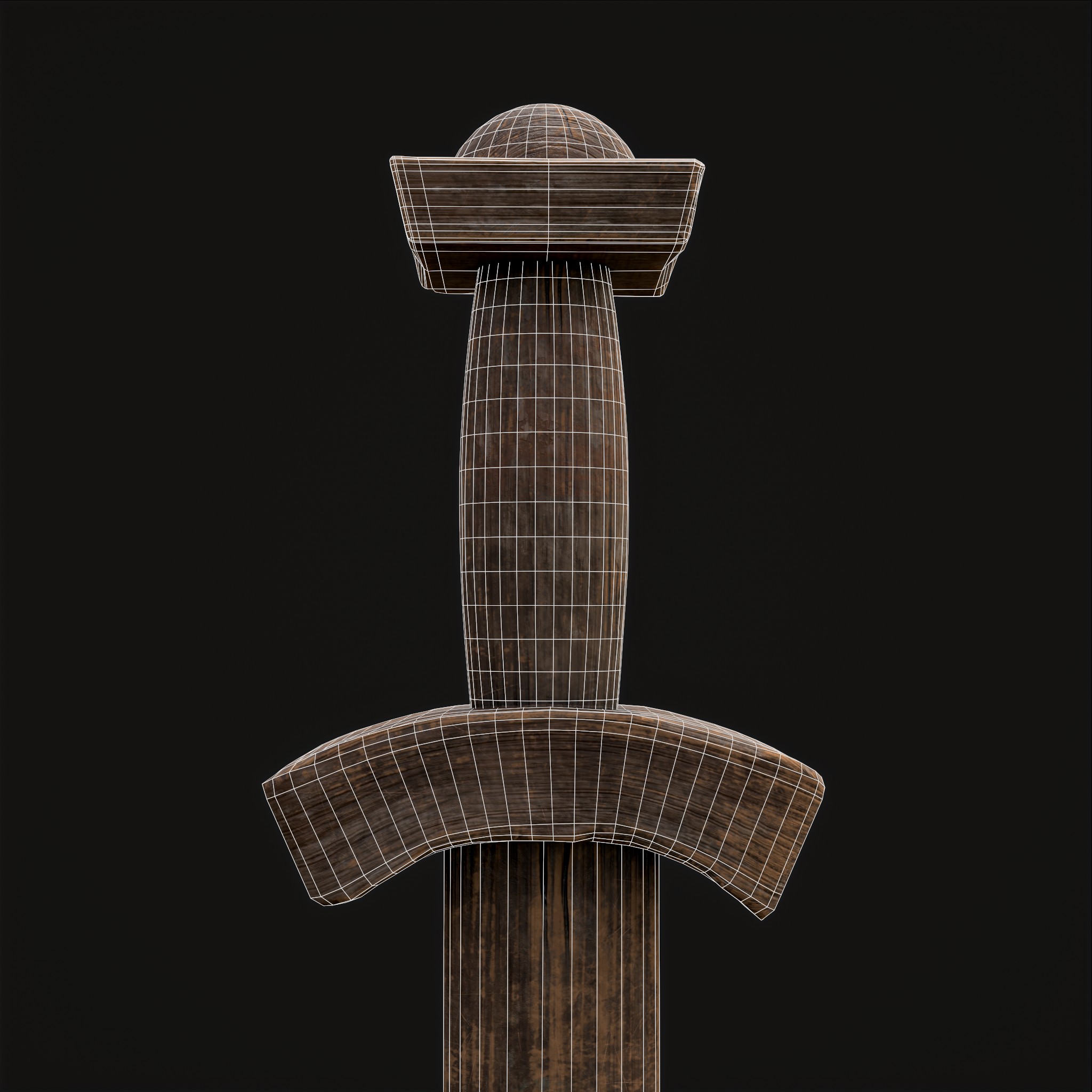 Wooden Toy Short Sword - 3D Model by Get Dead Entertainment