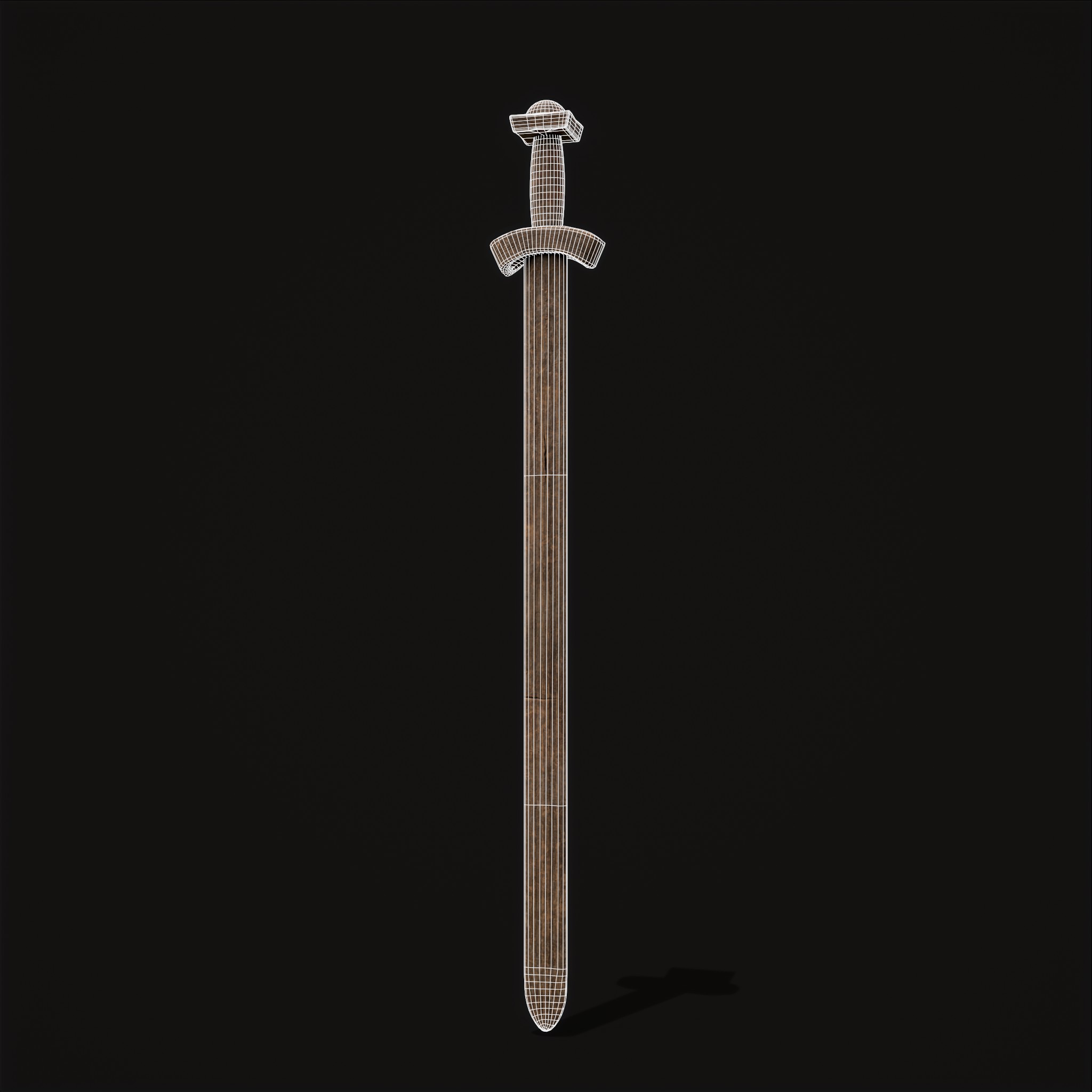 Wooden Toy Short Sword - 3D Model by Get Dead Entertainment