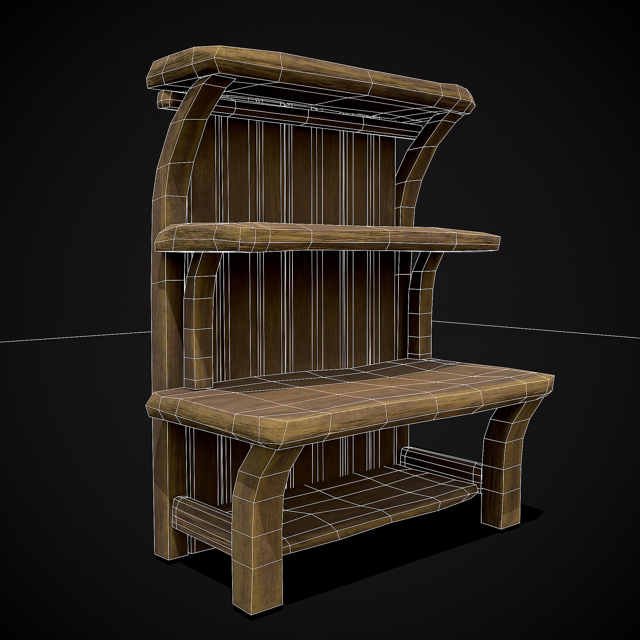 Workshop Shelf - 3D Model by Get Dead Entertainment