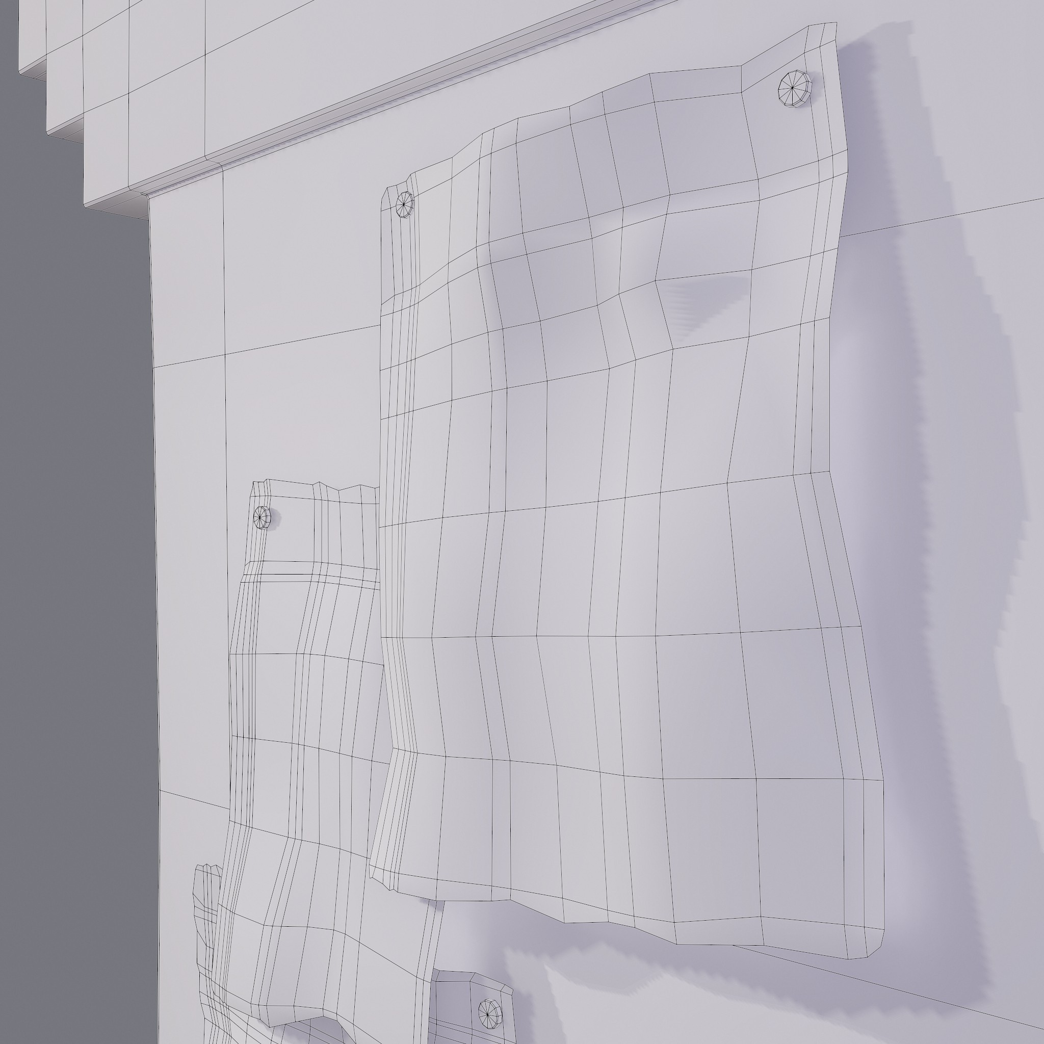 Worn Medieval Notice Board - 3D Model by Get Dead Entertainment