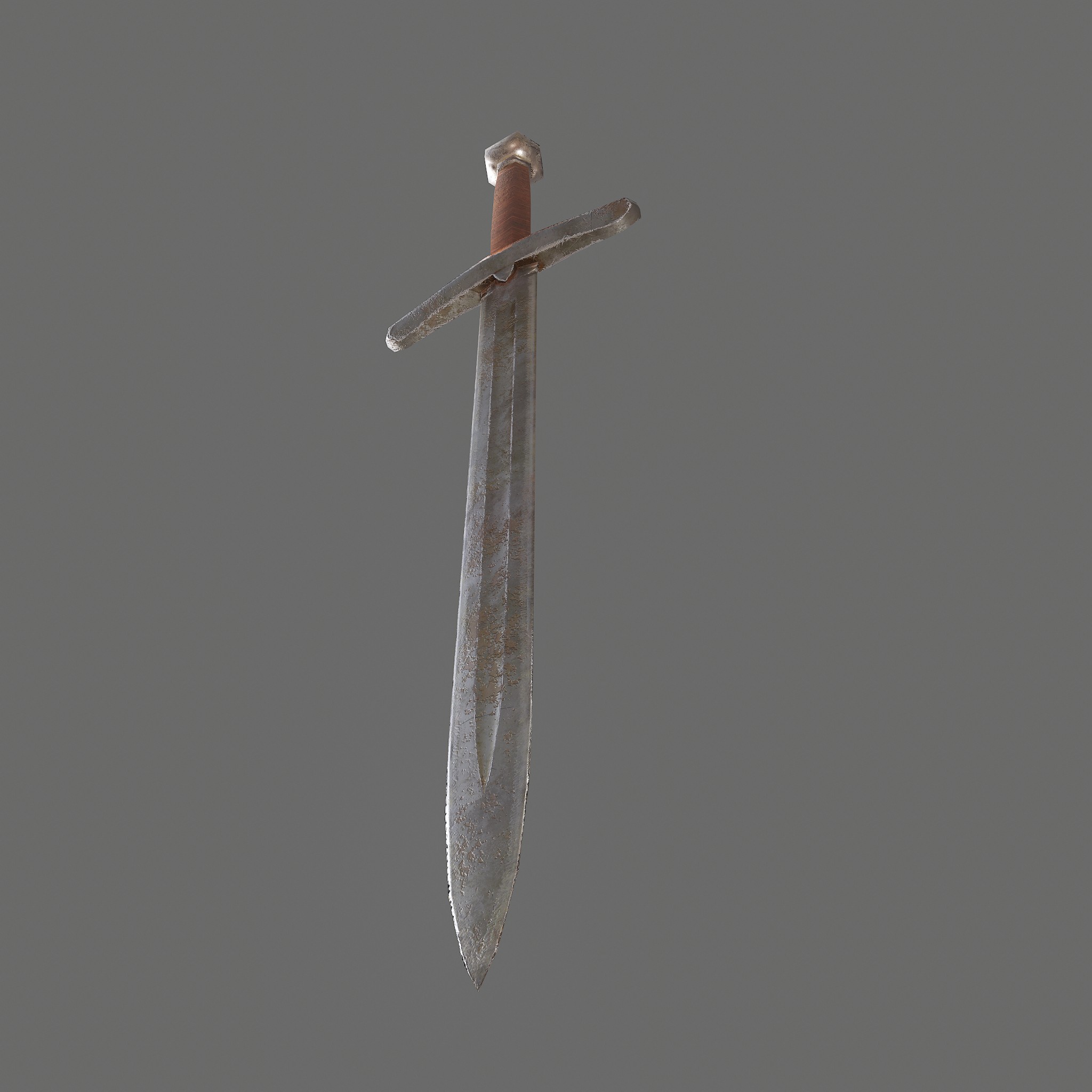 Worn Short Sword - Free 3D Model by Get Dead Entertainment