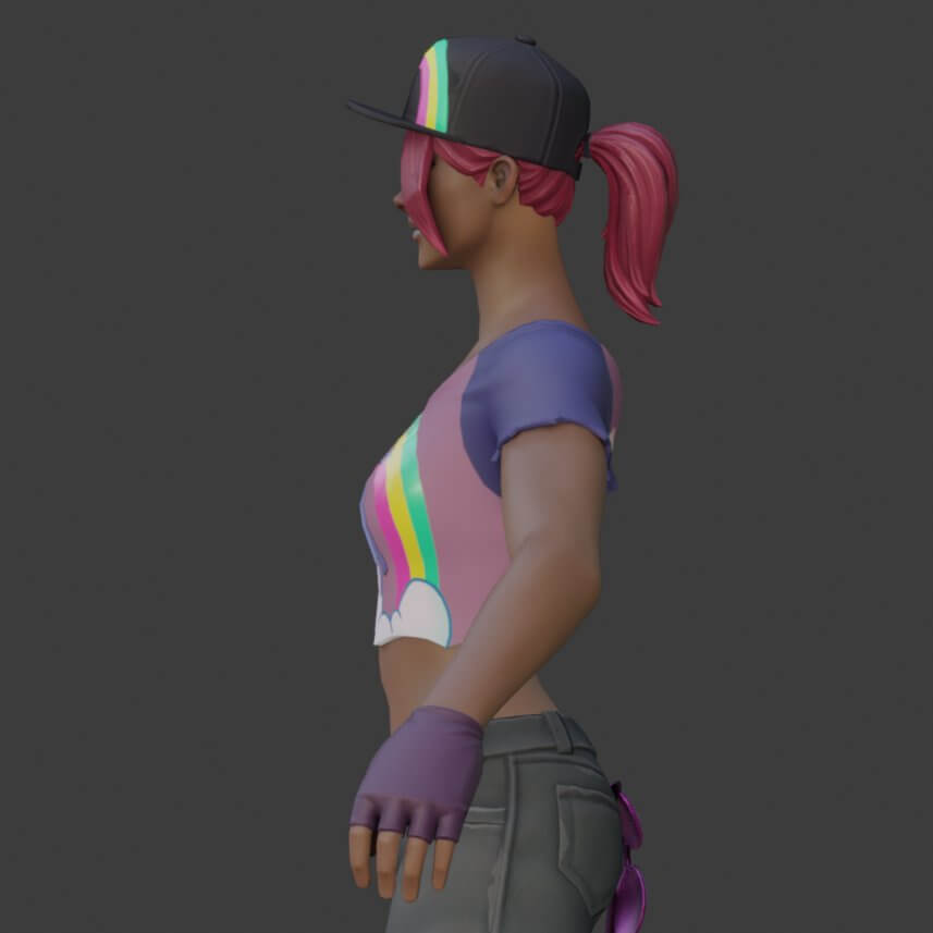 Beach Bomber From Fortnite - 3D Model by geumy