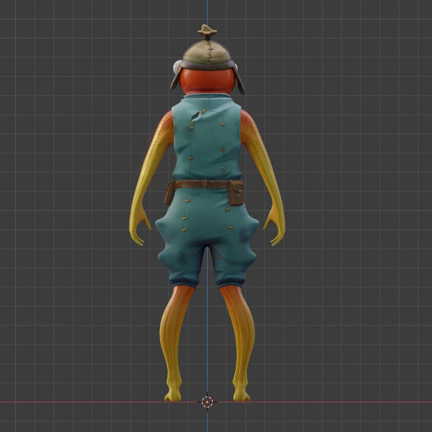 Fortnite Fishstick - 3D Model by geumy