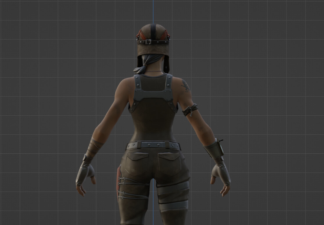 Fortnite Renegade Raider Model by geumy