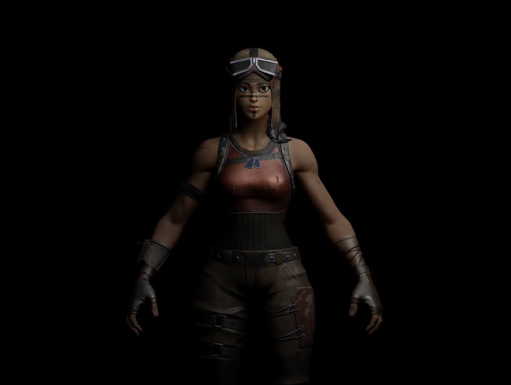 Fortnite Renegade Raider Model by geumy