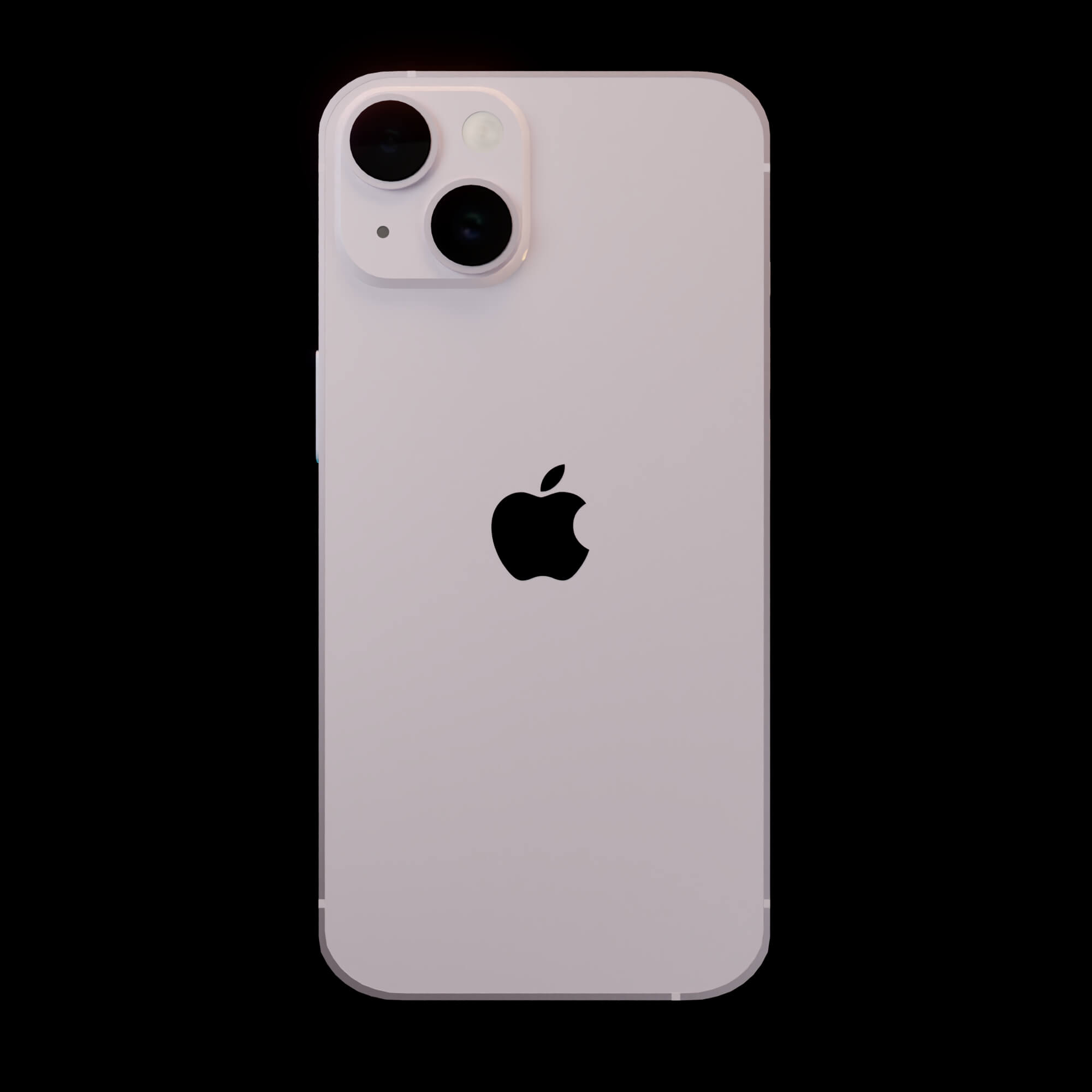 iPhone 14 Purple - 3D Model by geumy