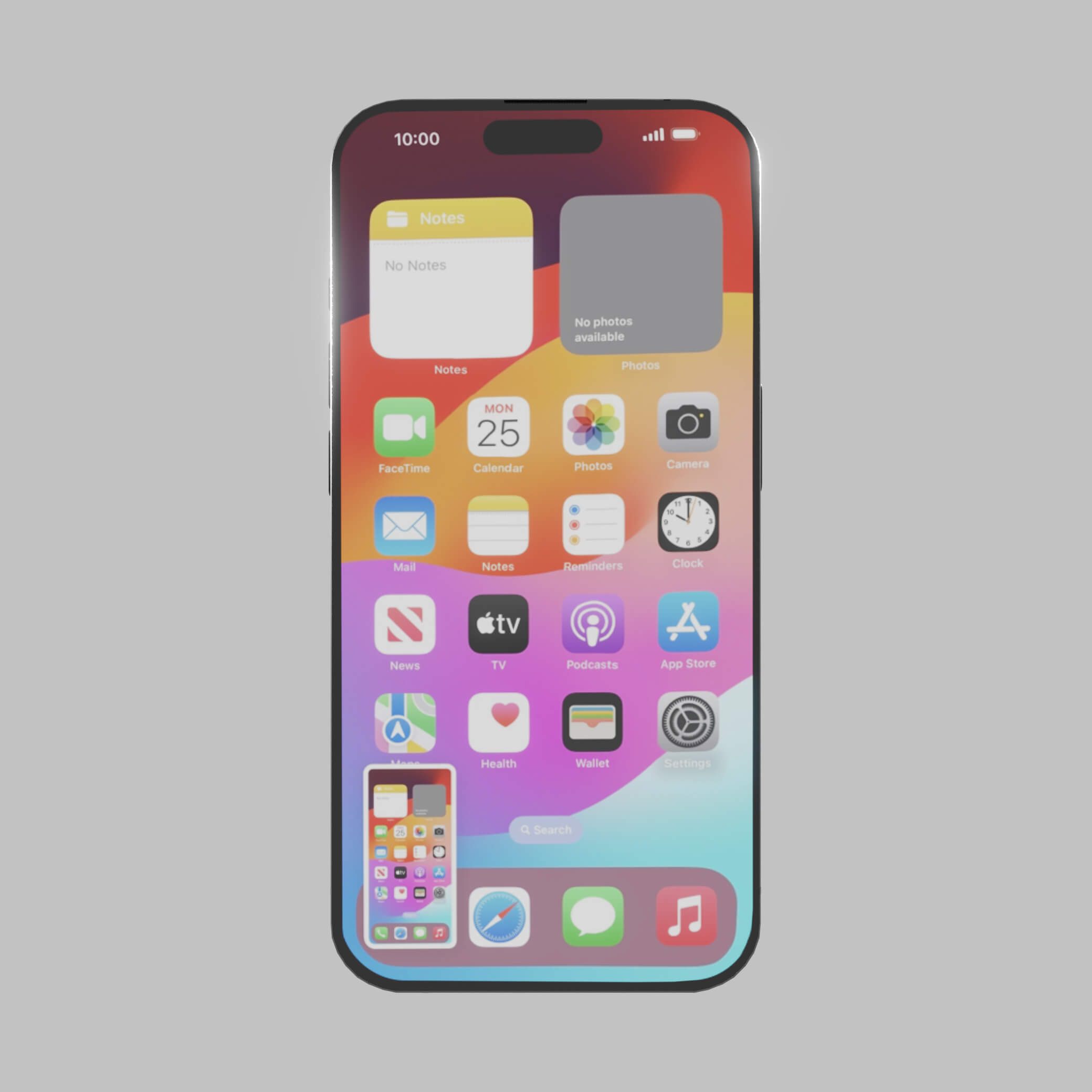 iPhone 15 Pro Blue Titanium - 3D Model by geumy