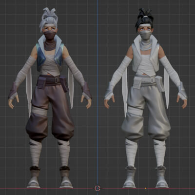 Kuno From Fortnite - 3D Model by geumy