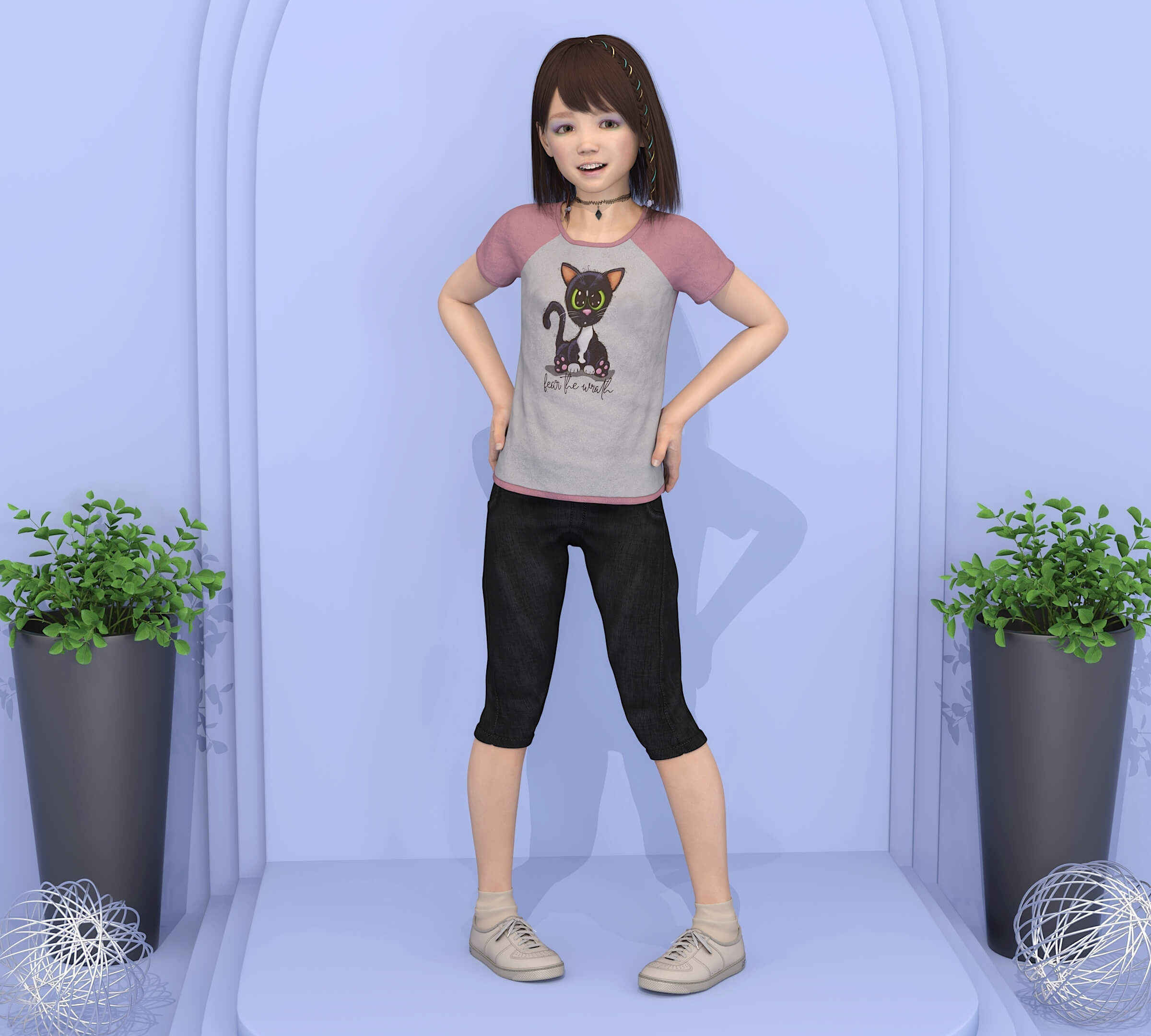 Darinka 2 3D Render, Digital Art by Ghatanothoa