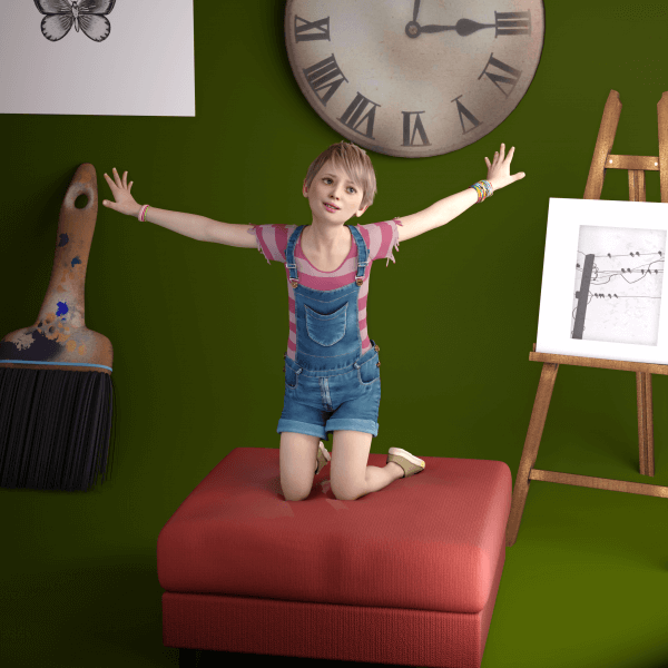 Emma #2 3D Render | RenderHub Gallery