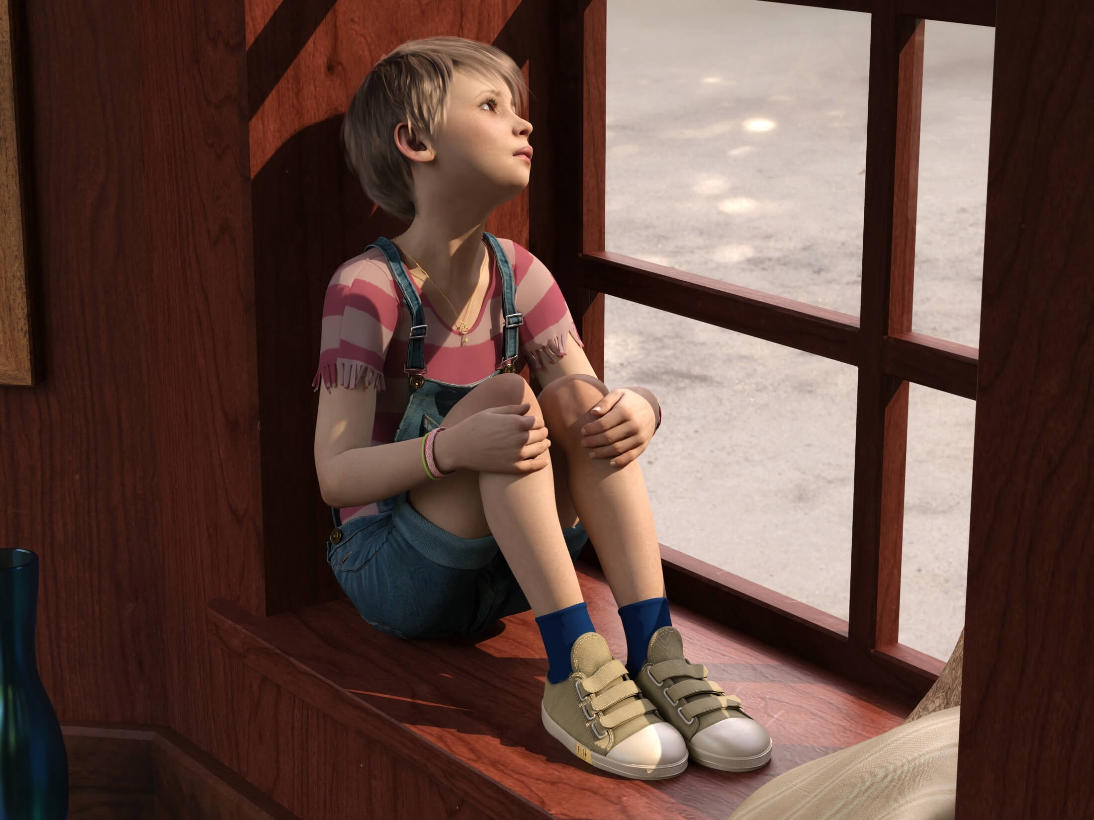 Emma 4 3D Render, Digital Art by Ghatanothoa