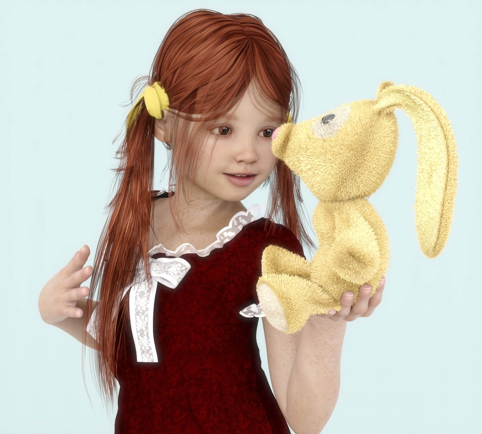 Paulina 4 3d Render Digital Art By Ghatanothoa