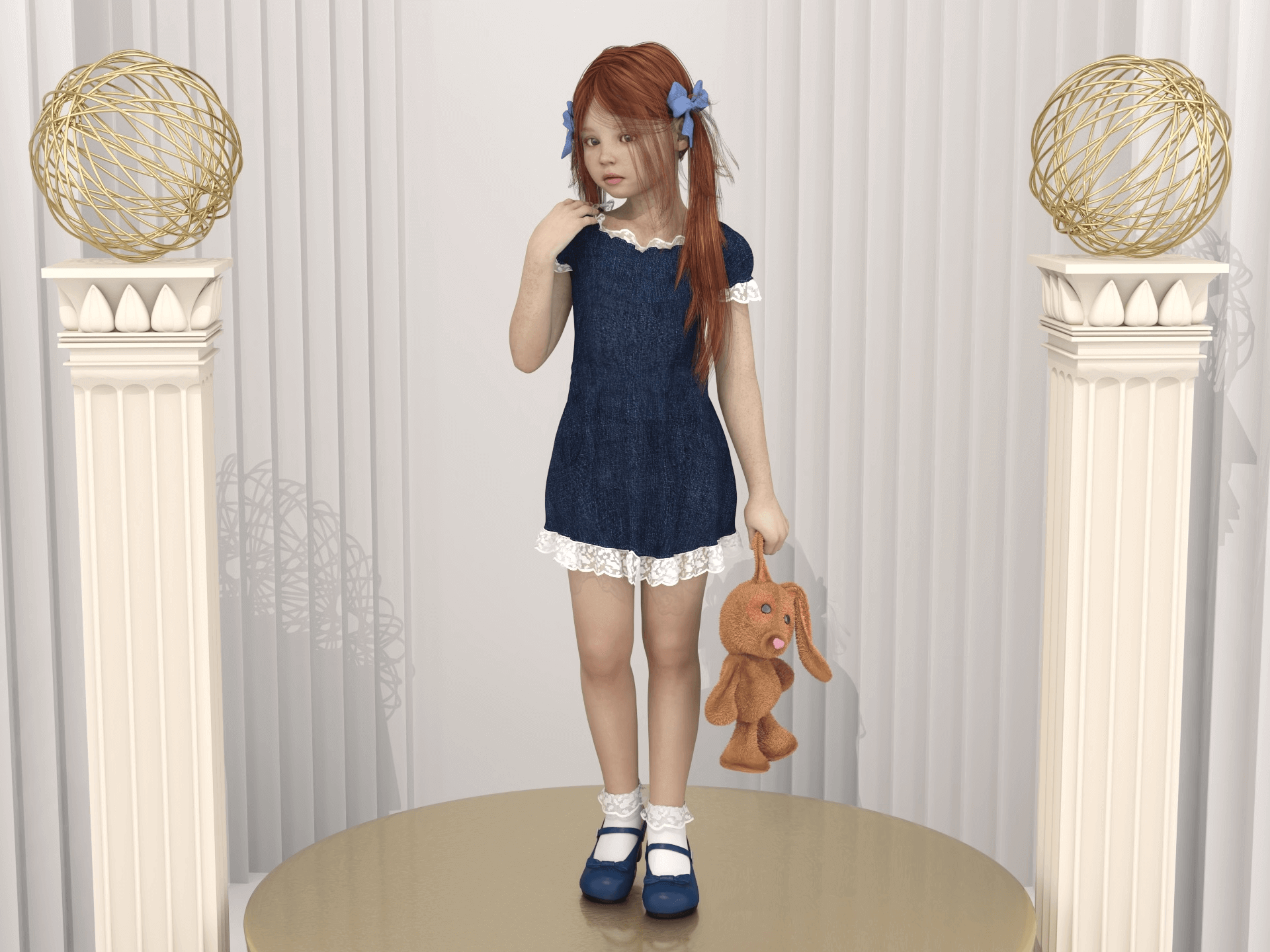 Paulina 6 3D Render, Digital Art by Ghatanothoa