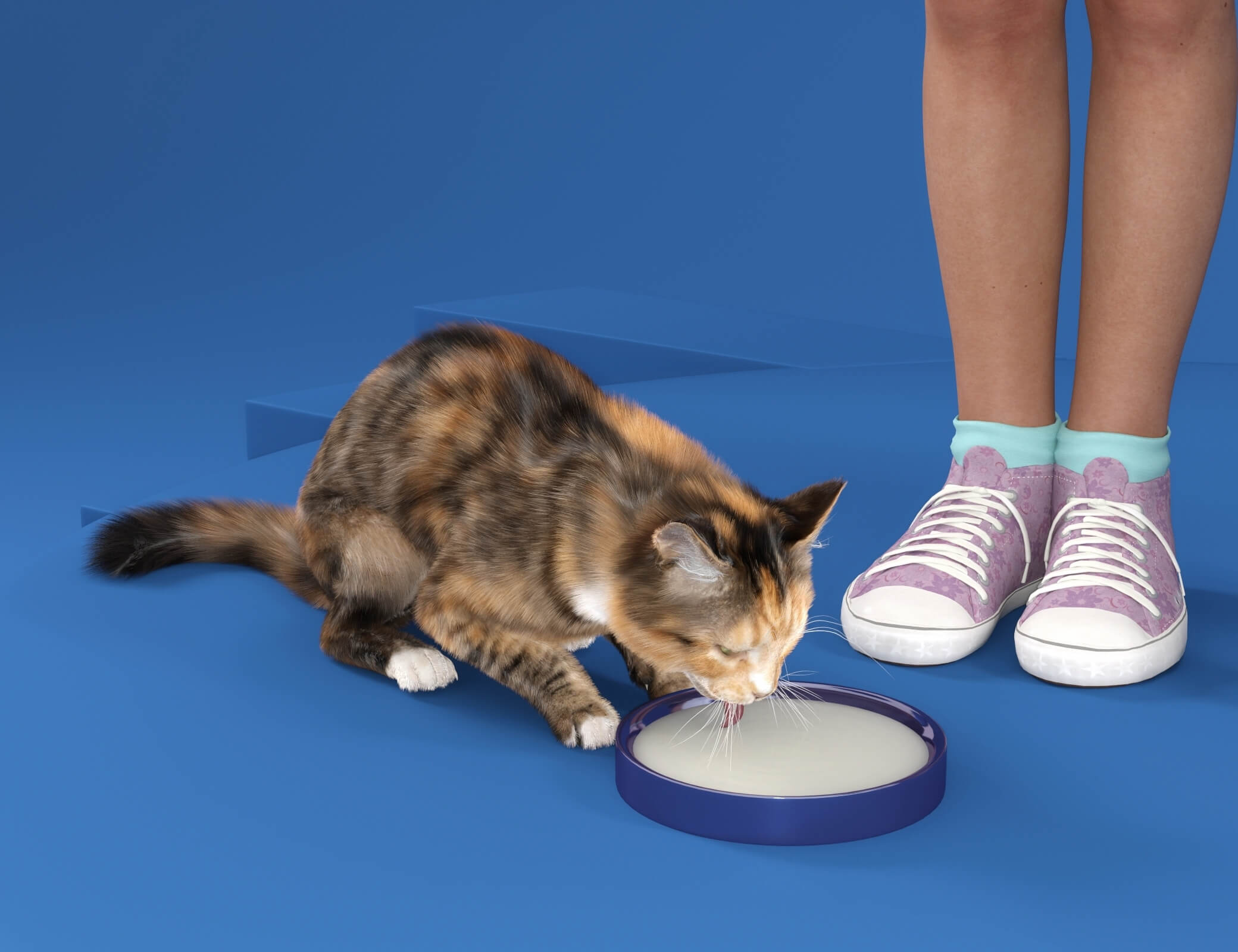 Trixie & Anushka 3D Render, Digital Art by Ghatanothoa