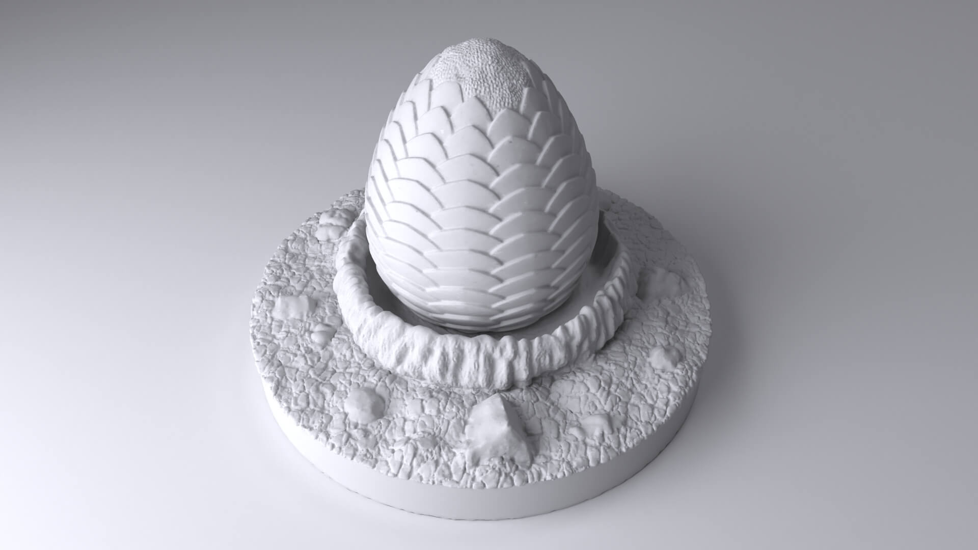 Creature Egg - Free 3D Model by Ghazi_D