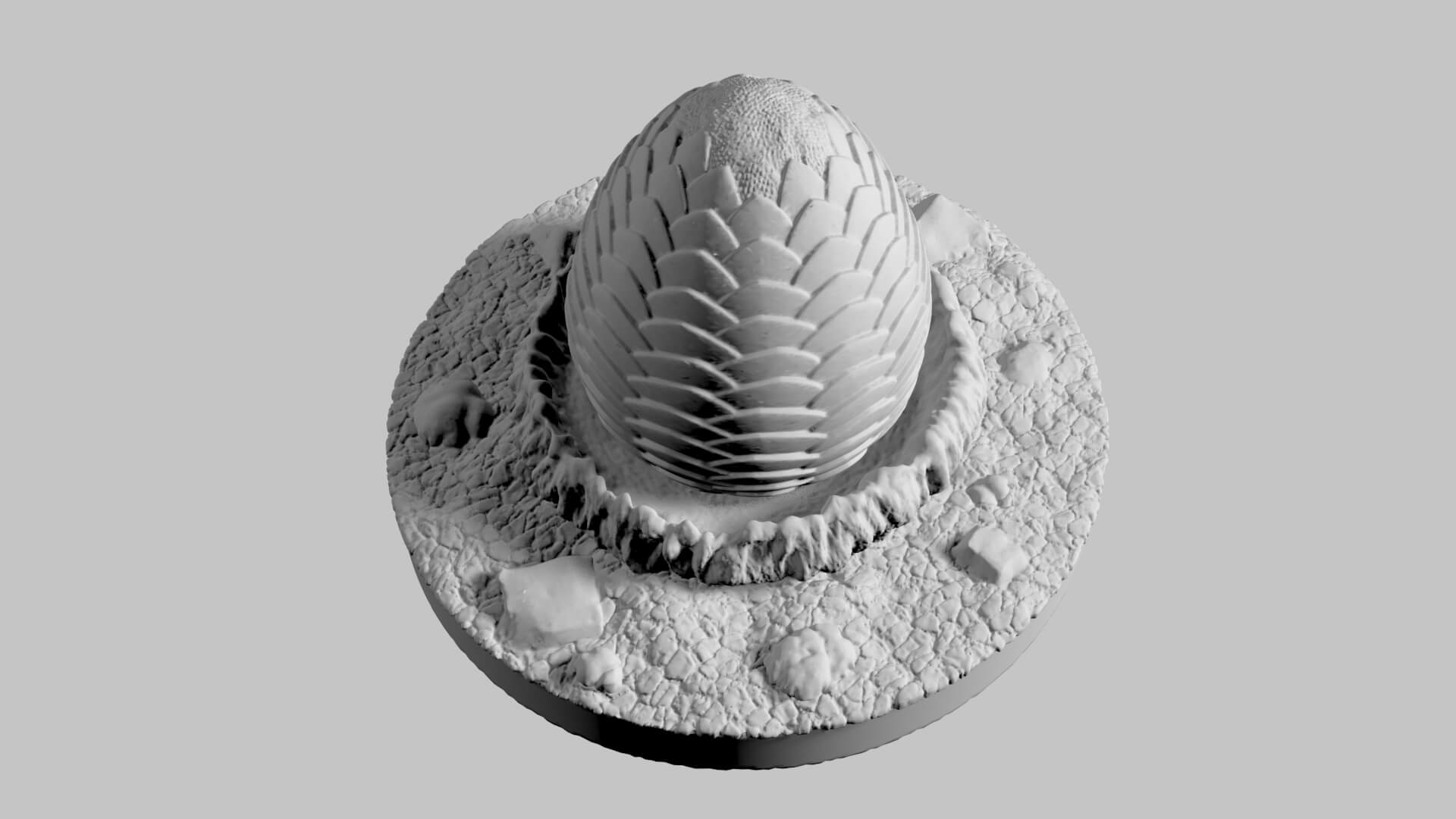 Creature Egg - Free 3D Model by Ghazi_D