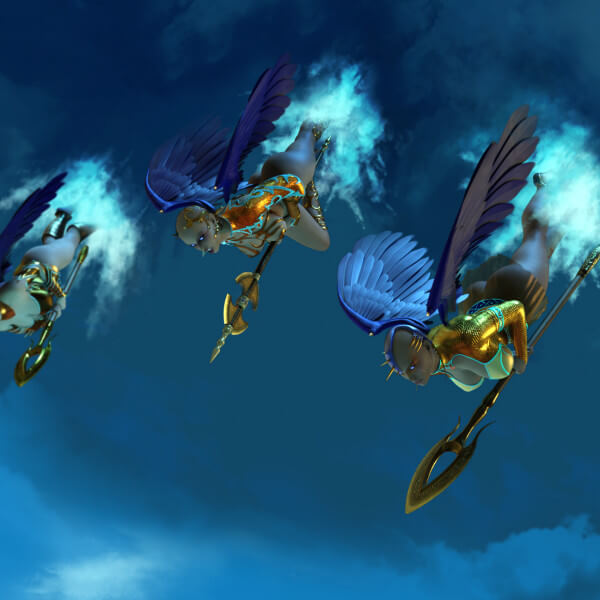 3D Art Gallery by ghirazz at RenderHub