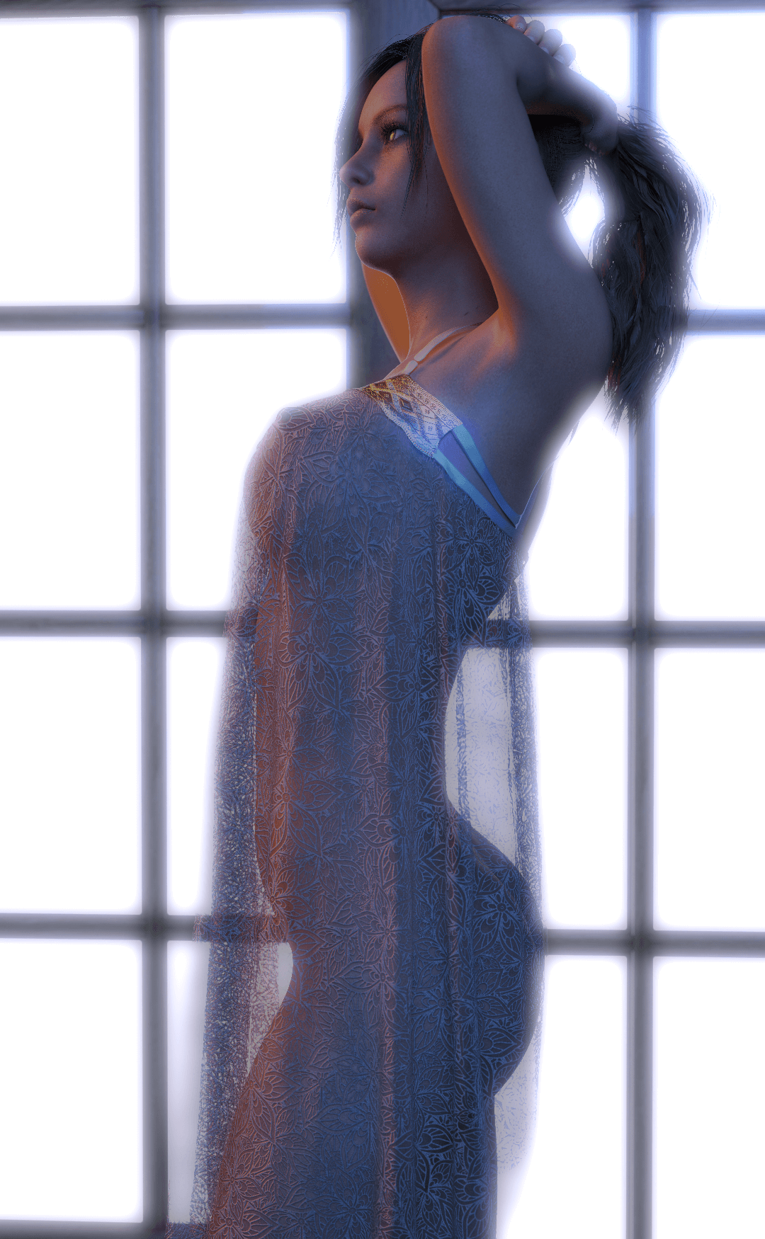 Claire Redfield. 3D Render, Digital Art by giant dwarf