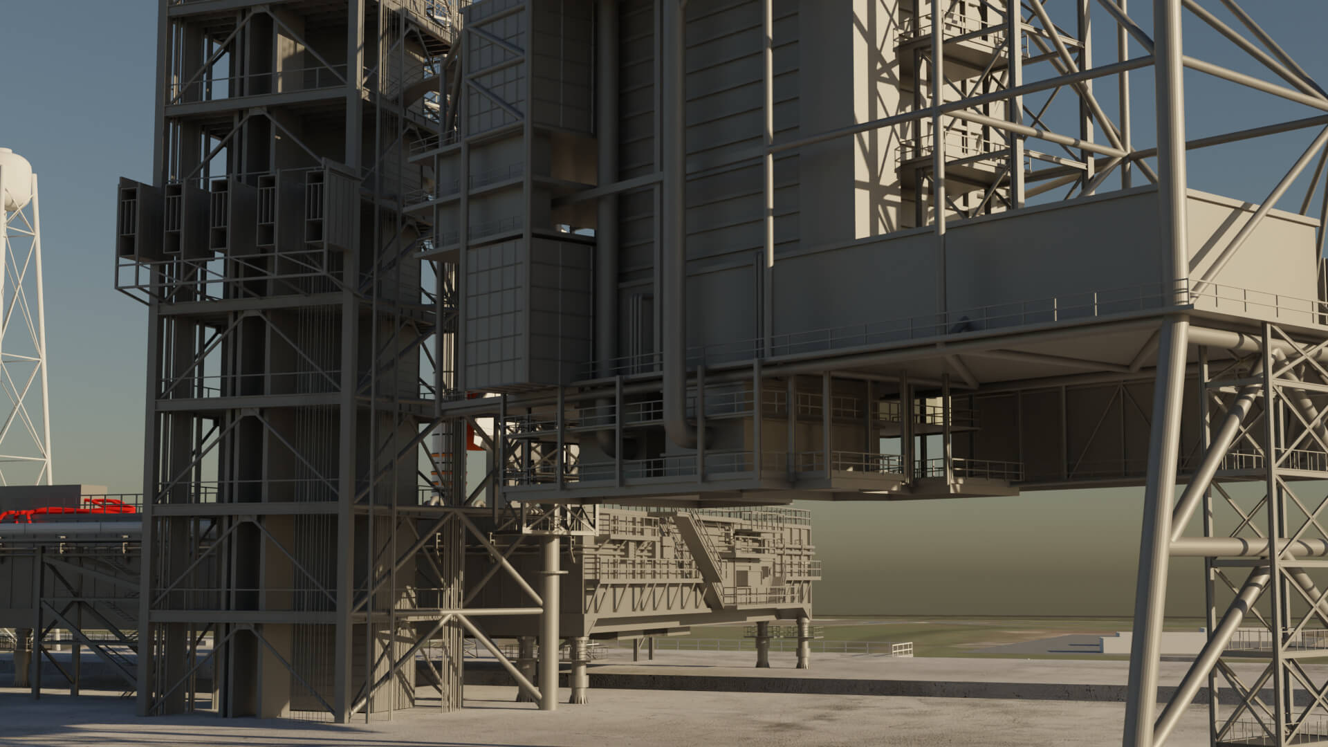 Kennedy Space Center Launch Complex 39-A 3D Model by Gibson K