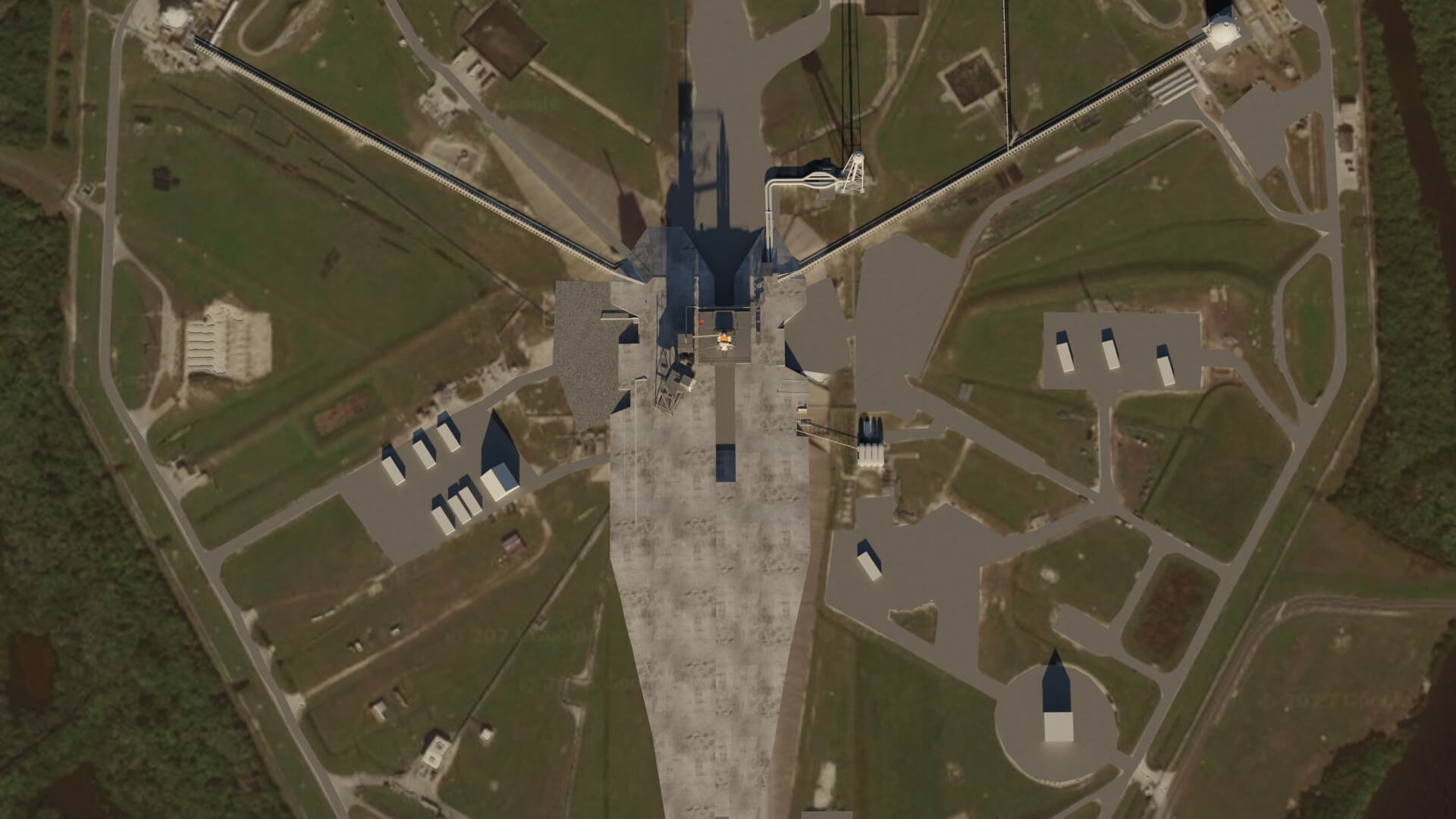 Kennedy Space Center Launch Complex 39-A 3D Model by Gibson K