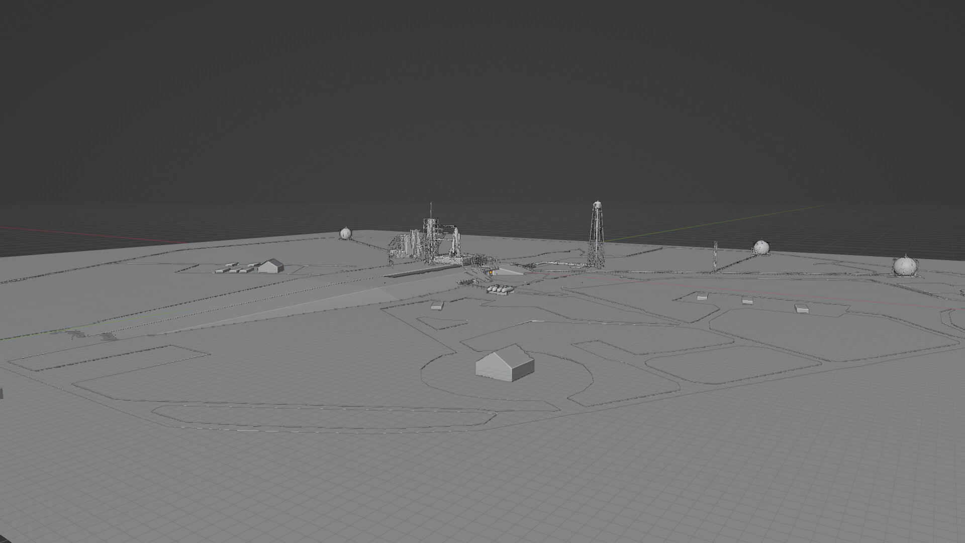 Kennedy Space Center Launch Complex 39-A 3D Model by Gibson K