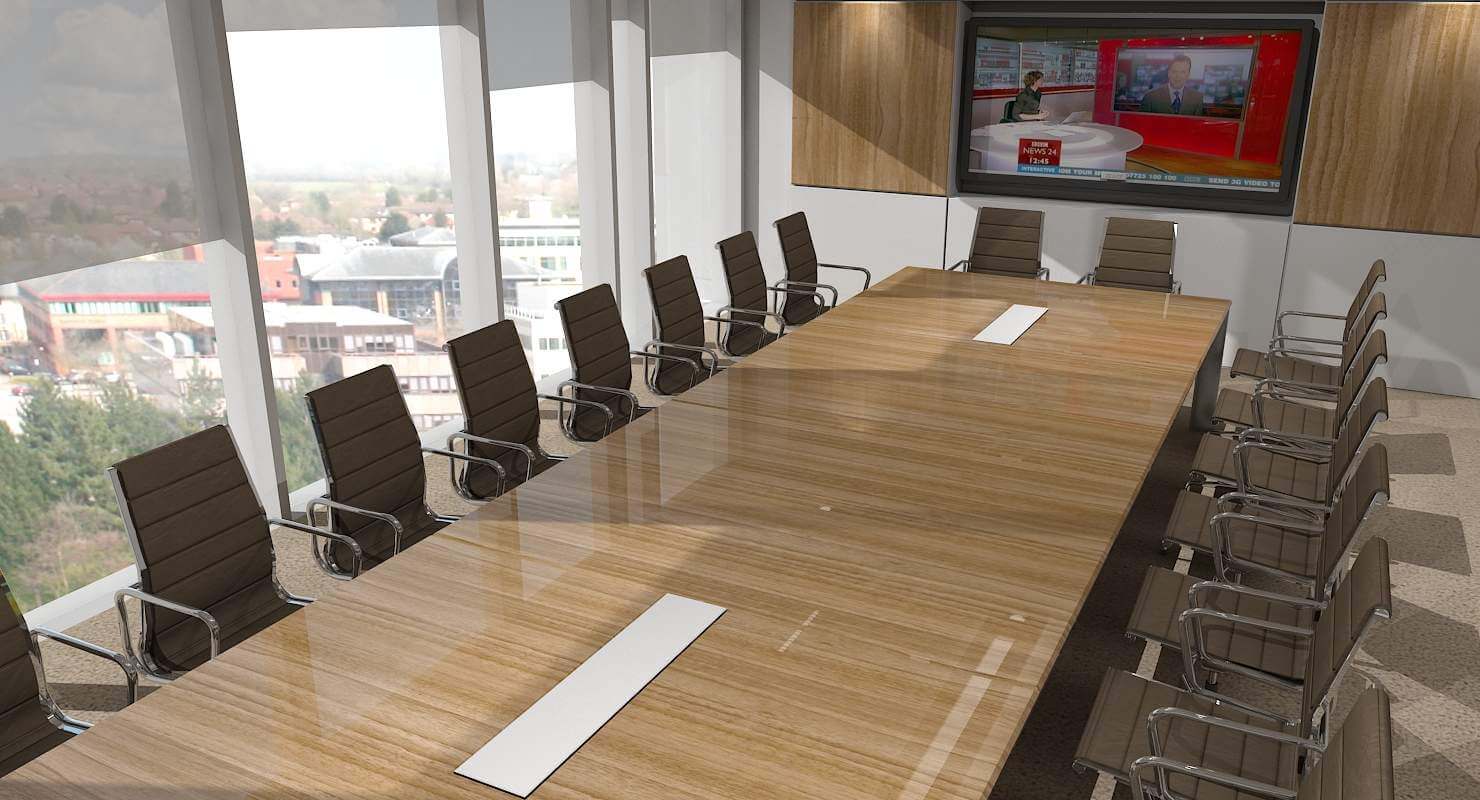 Boardroom - 3D Model by Giimann