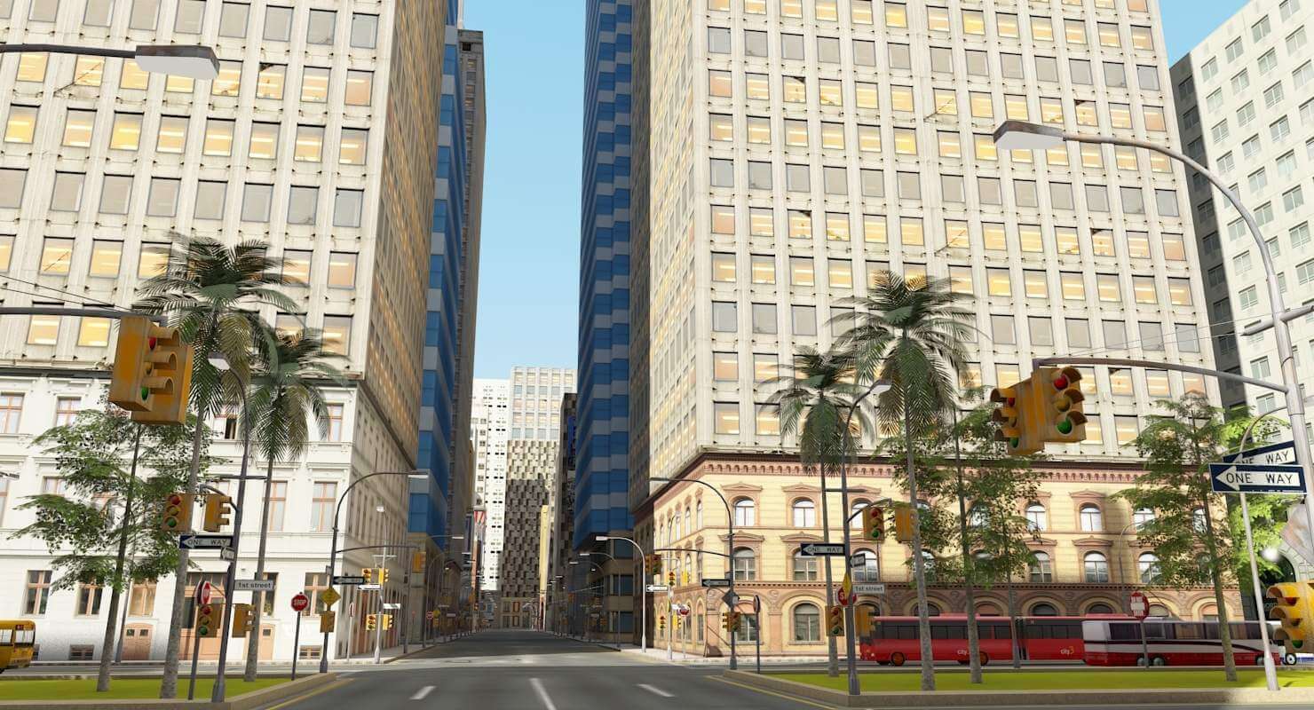 City Streets - 3D Model by Giimann