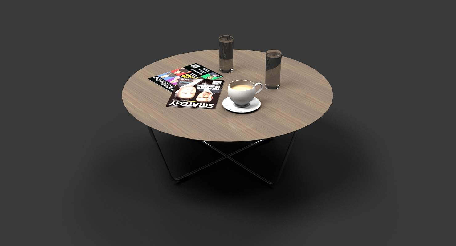 Coffee Table - 3D Model by Giimann