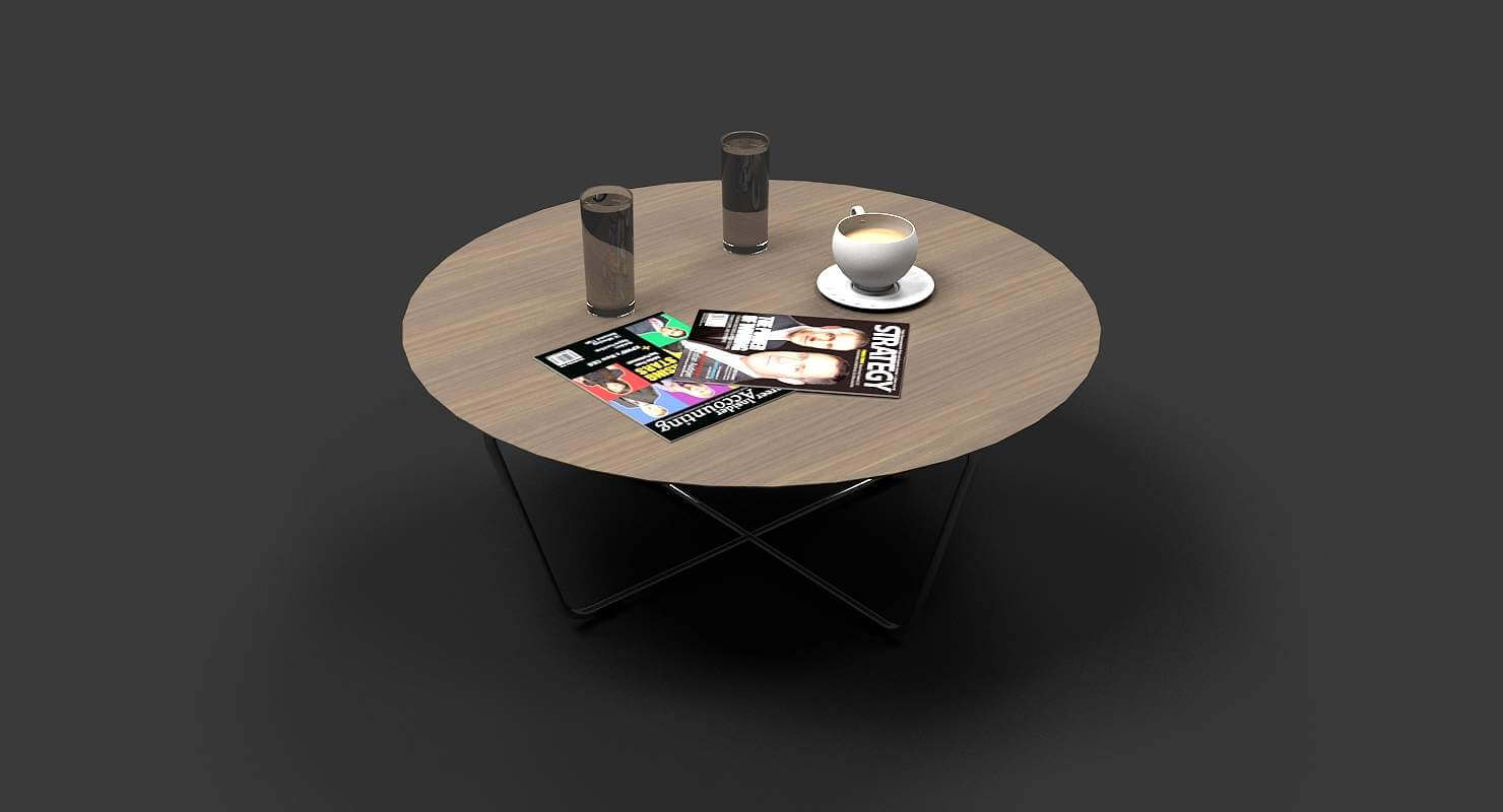 Coffee Table - 3D Model by Giimann