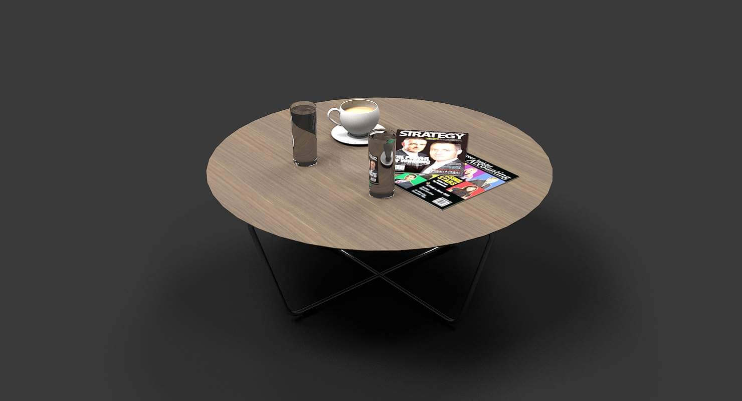 Coffee Table - 3D Model by Giimann