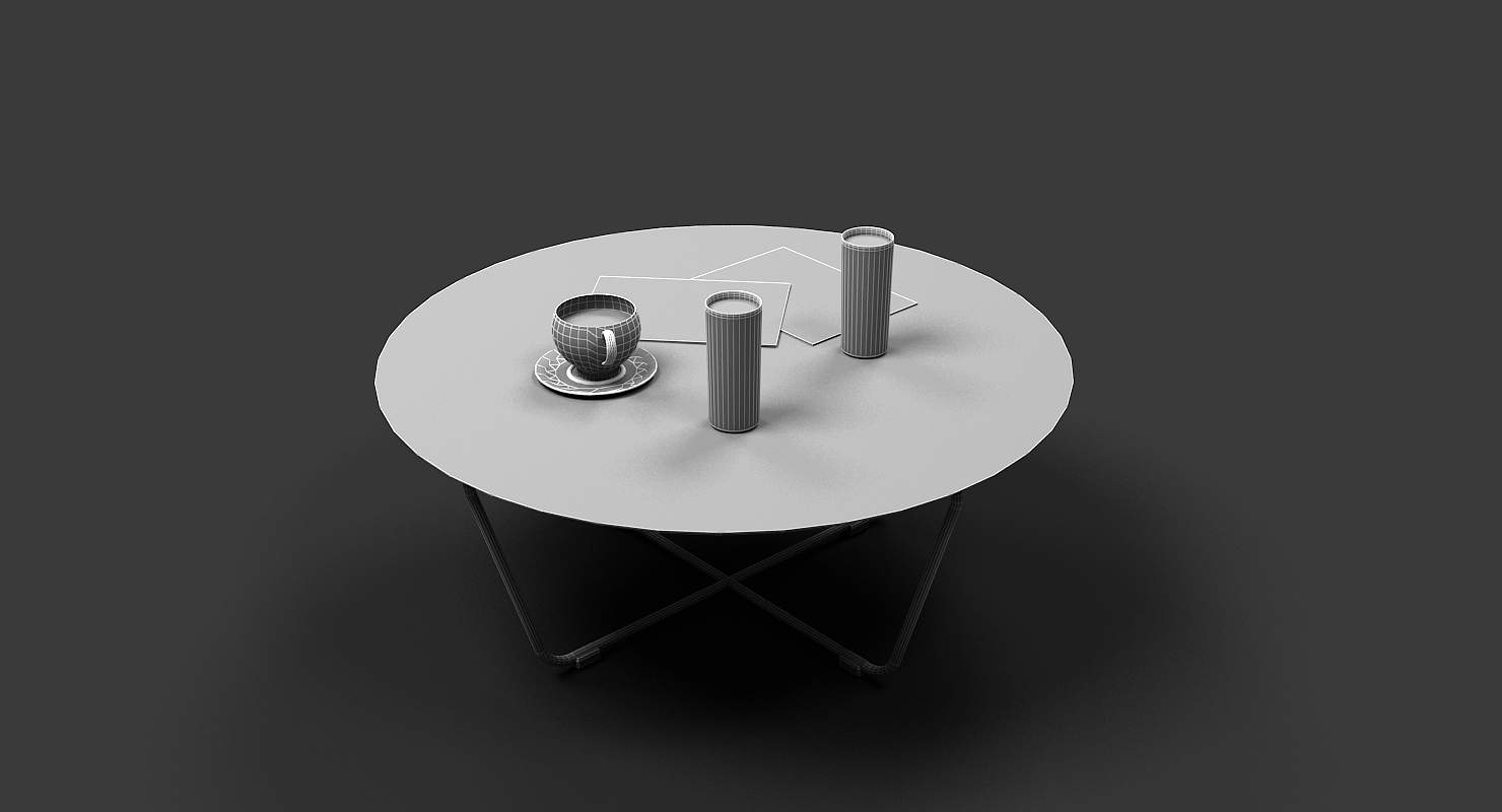 Coffee Table - 3D Model by Giimann