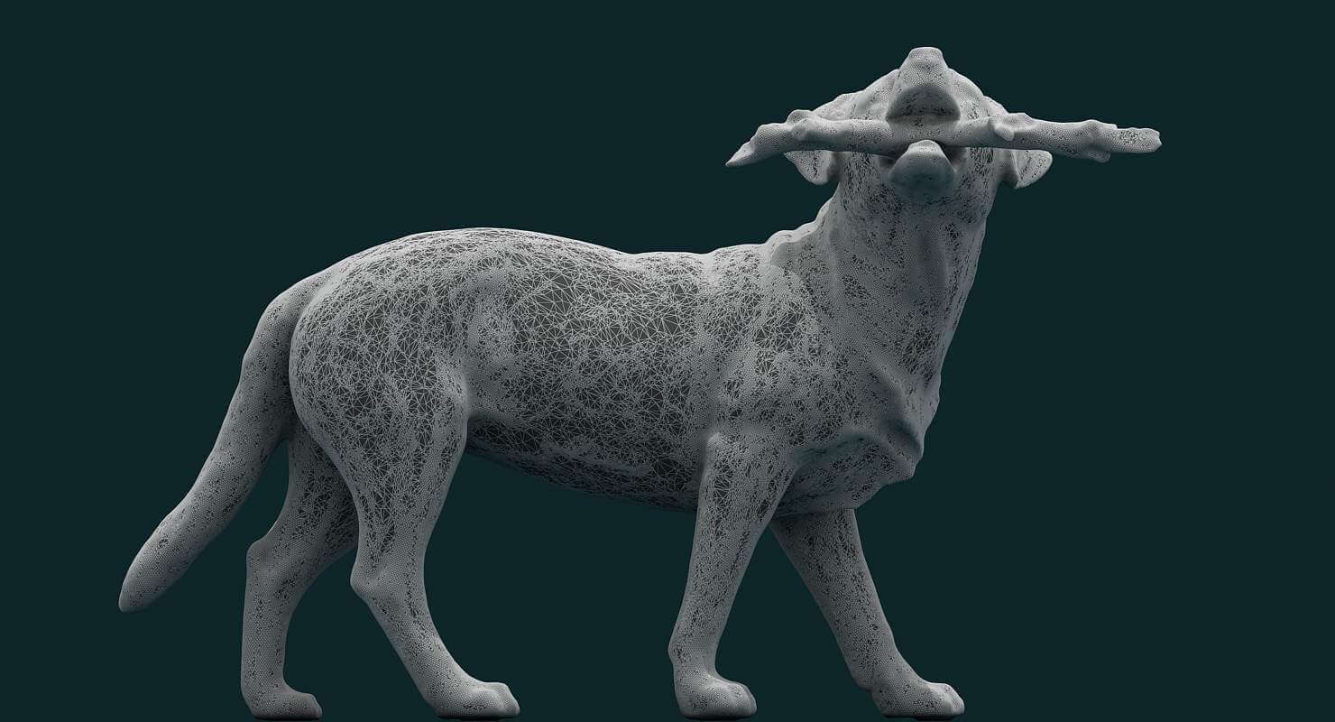 Dog - 3D Model by Giimann