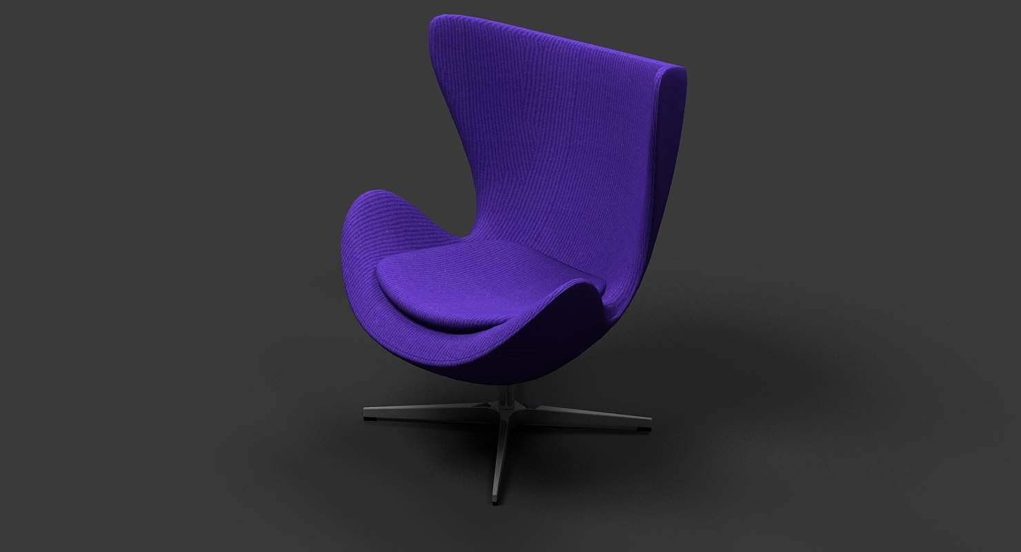 Egg Chair - 3D Model by Giimann