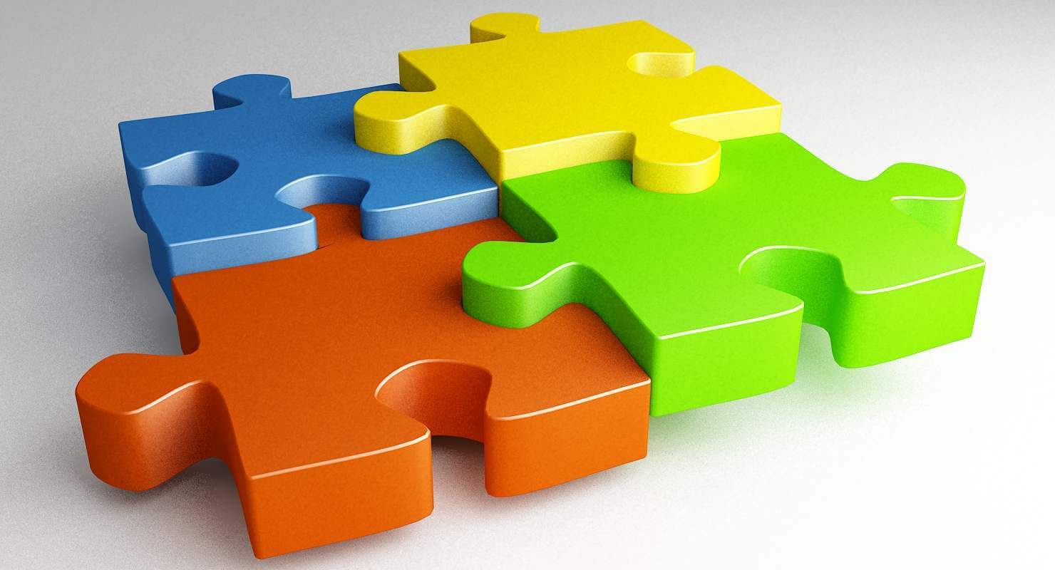 Jigsaw Puzzle - 3D Model by Giimann