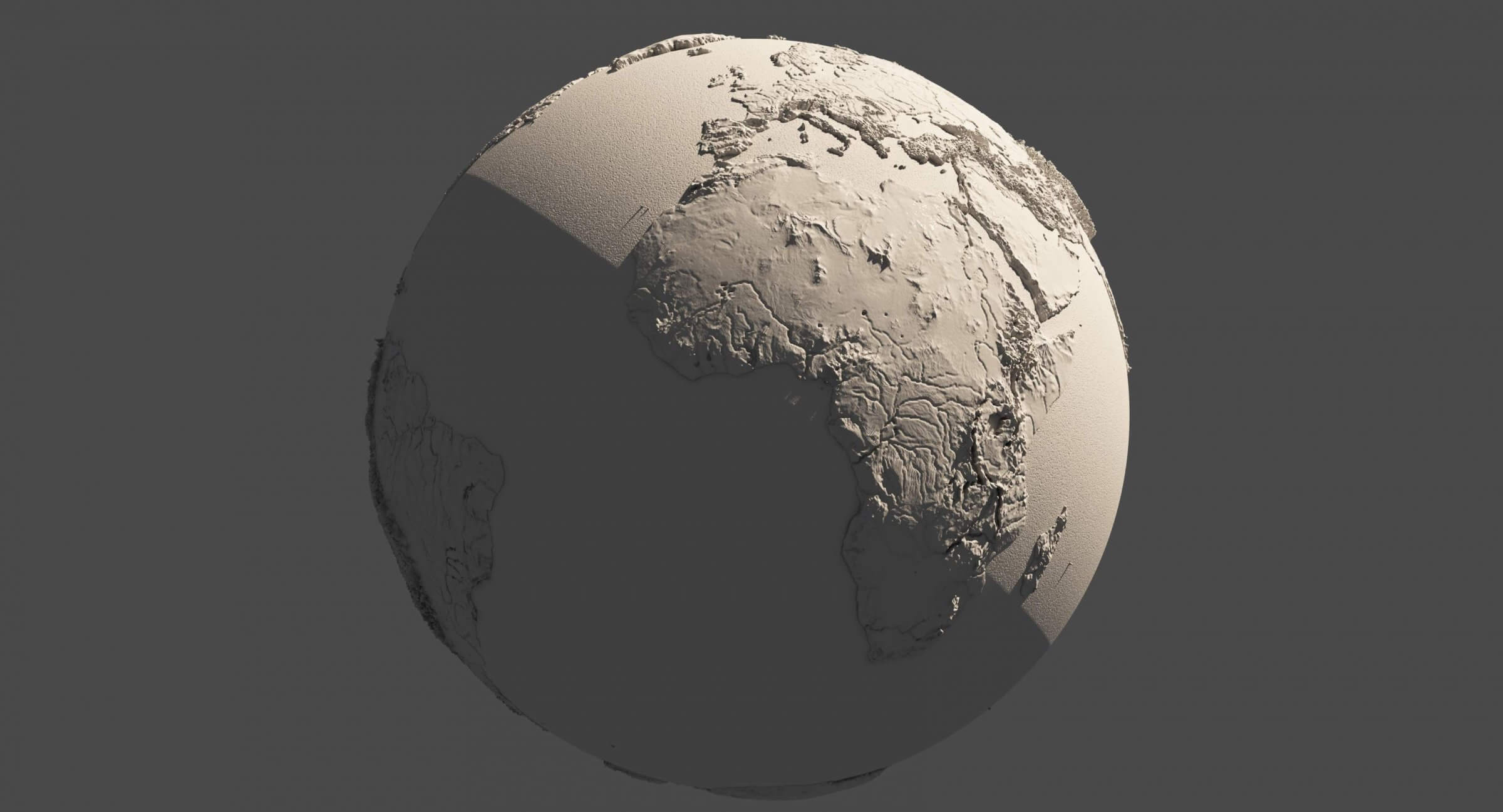 HD Earth Globe - 3D Model by Giimann