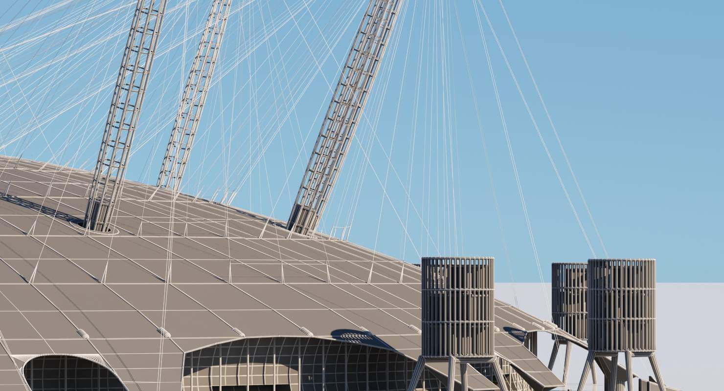 O2 Center - 3D Model by Giimann