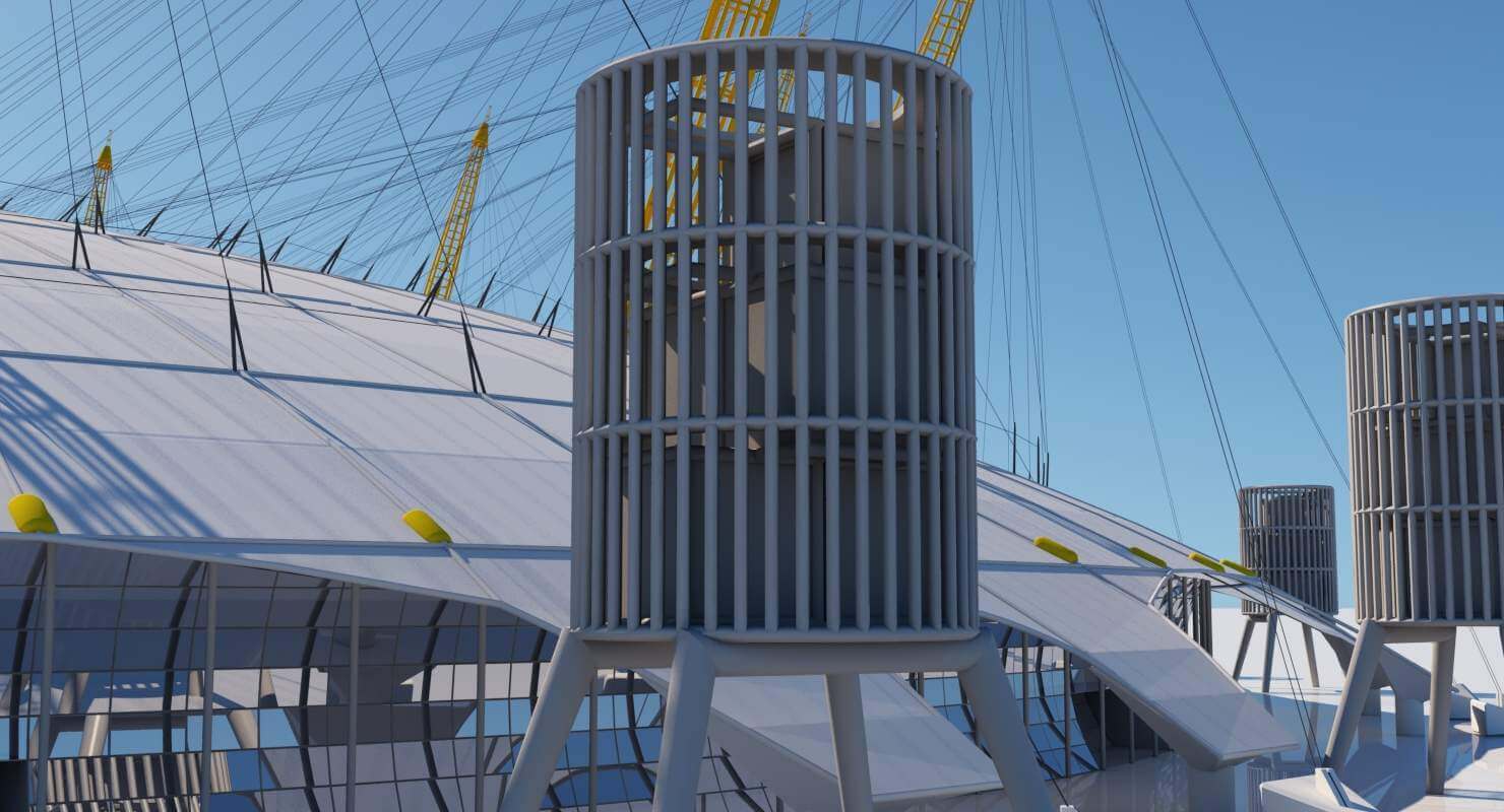 O2 Center - 3D Model by Giimann