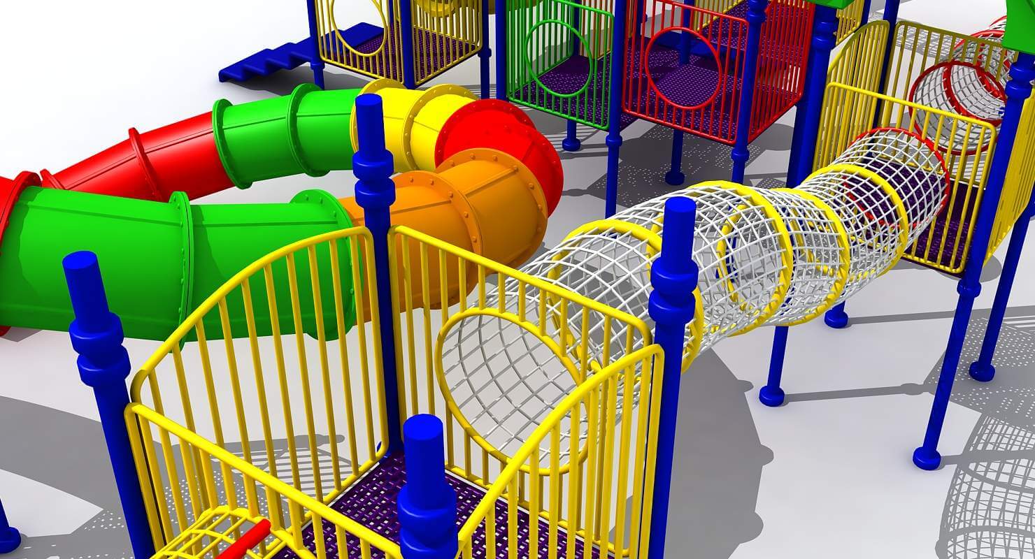 Playground - 3D Model by Giimann