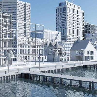 City Port - 3D Model by Giimann