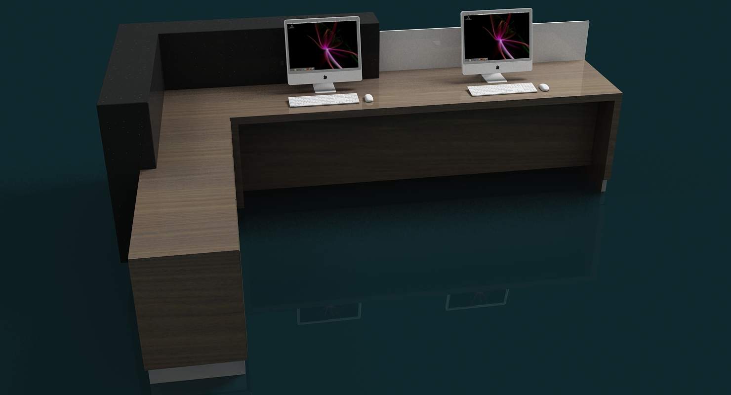 Reception Desk - 3D Model by Giimann