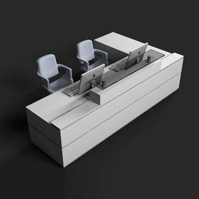 Reception Desk - 3D Model by Giimann