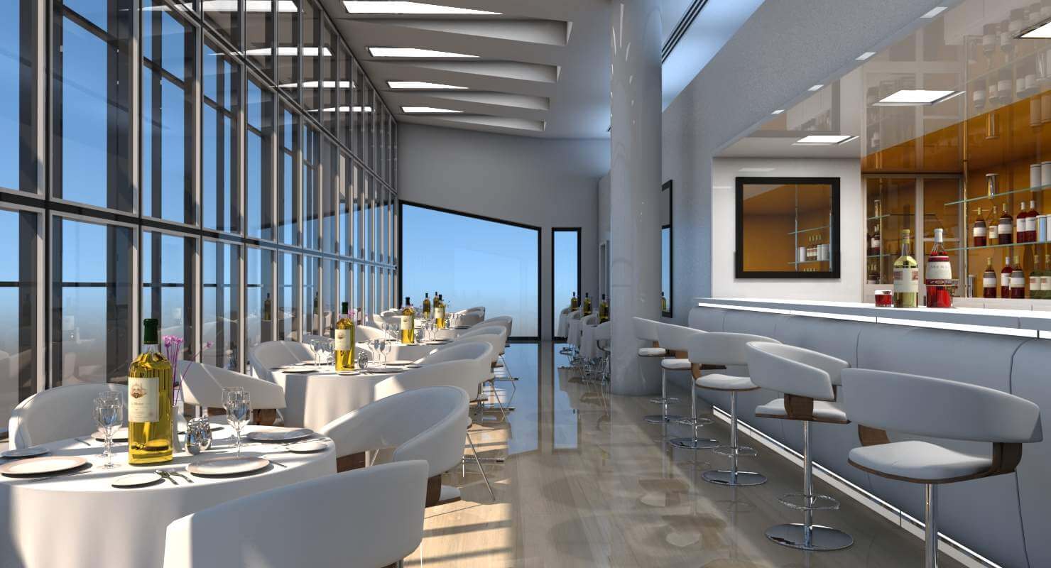 Restaurant - 3D Model by Giimann