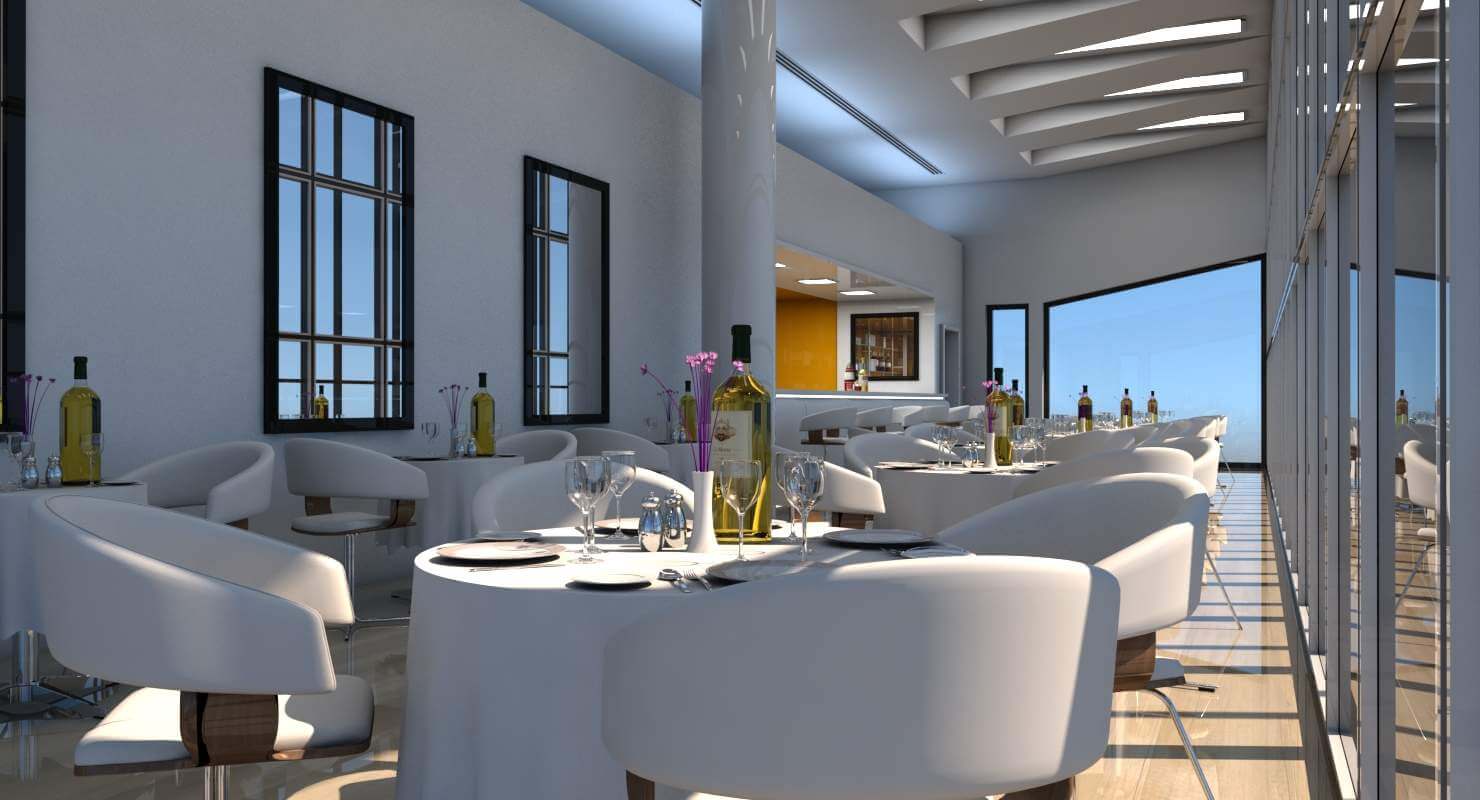 Restaurant - 3D Model by Giimann