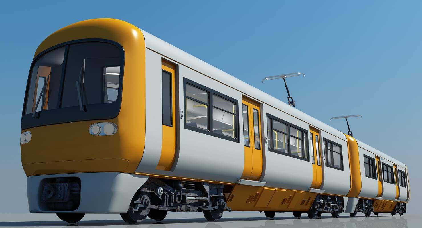 Train - 3D Model by Giimann